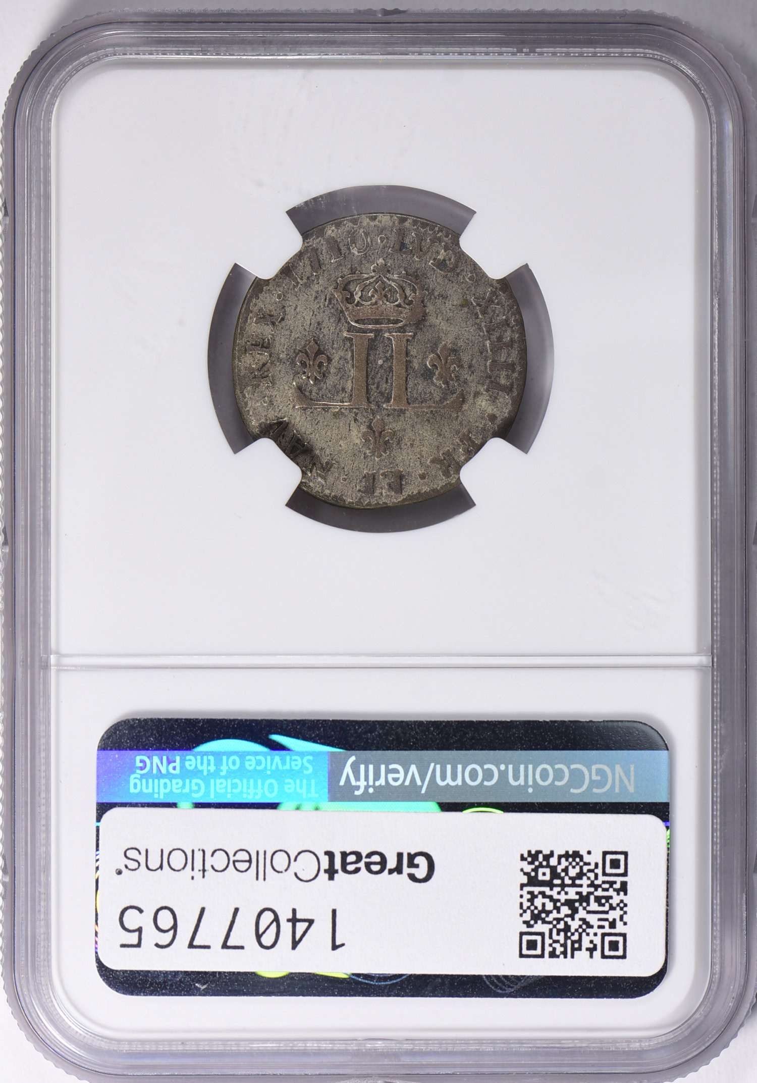 Collectors Corner - 1710-D 30 Den French Colonies NGC Details - #64860303