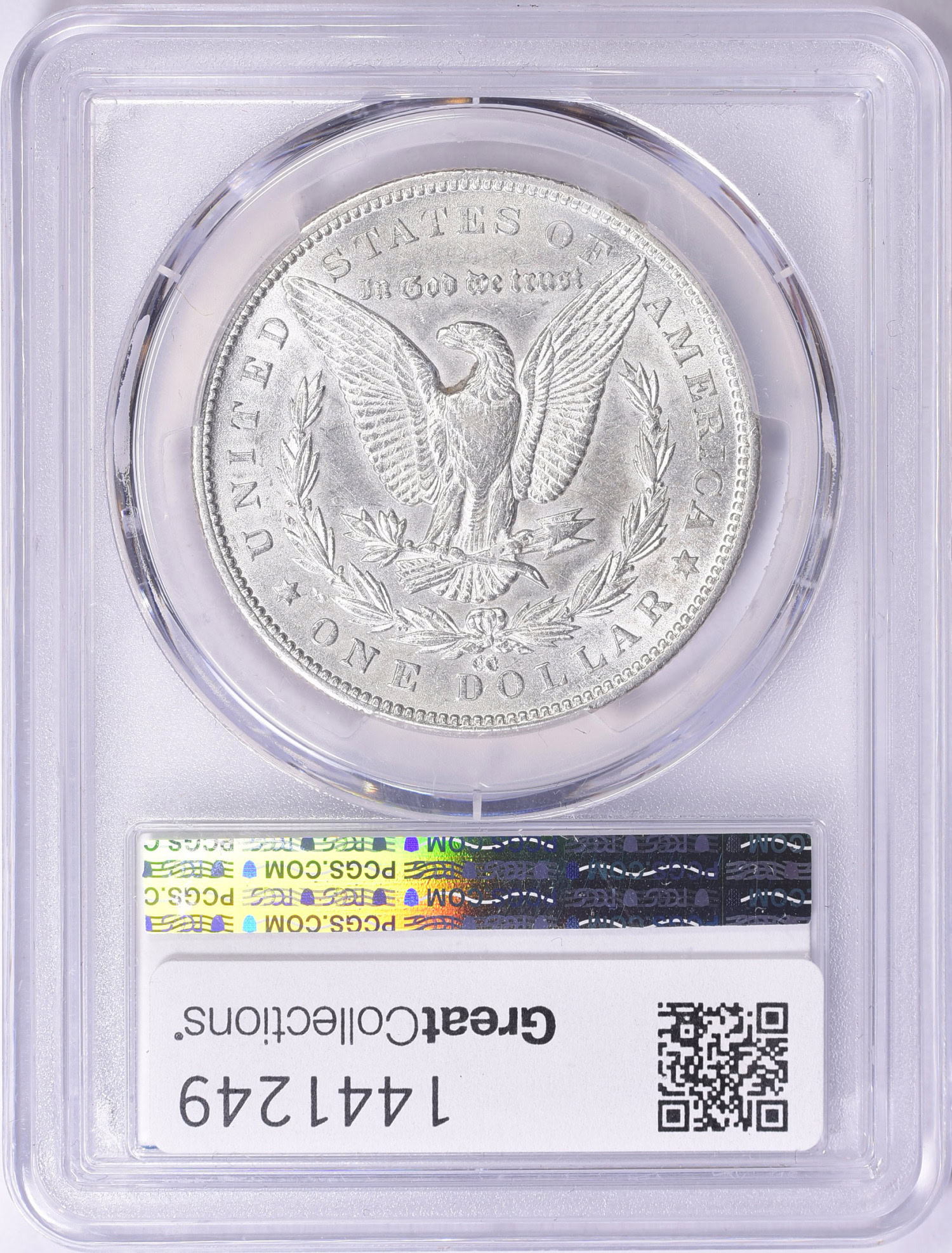 Collectors Corner - 1879-CC $1 Capped Die AU53 PCGS - #65398501