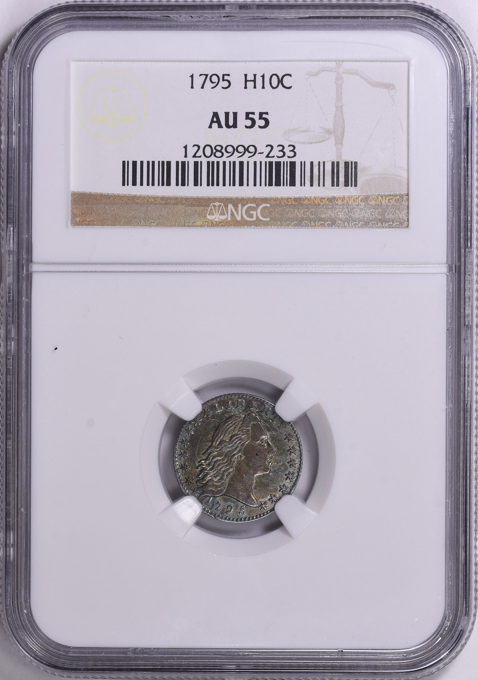 Collectors Corner - 1795 H10C AU55 NGC - #64758013