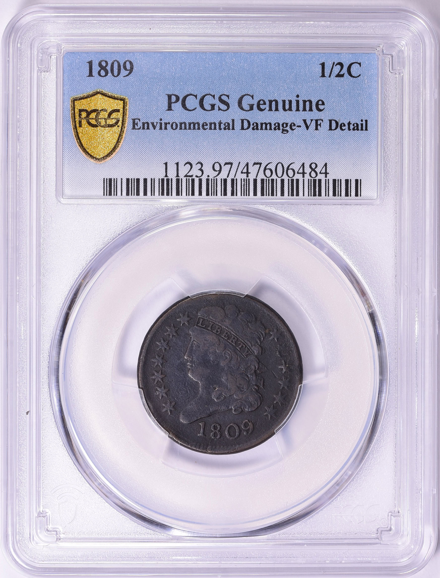 Classic Head Half Cent (1809-1836) - Coins for sale on Collectors Corner