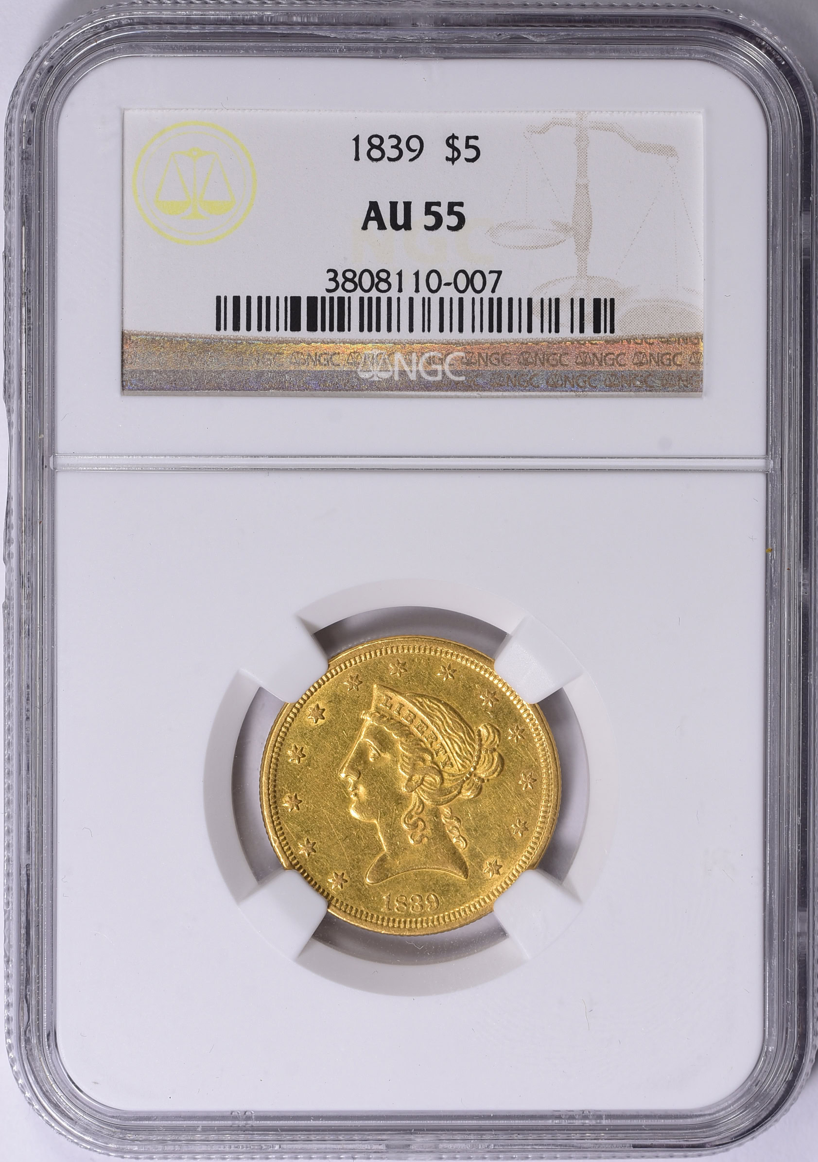 Liberty Head $5 (1839-1908) - Coins for sale on Collectors Corner