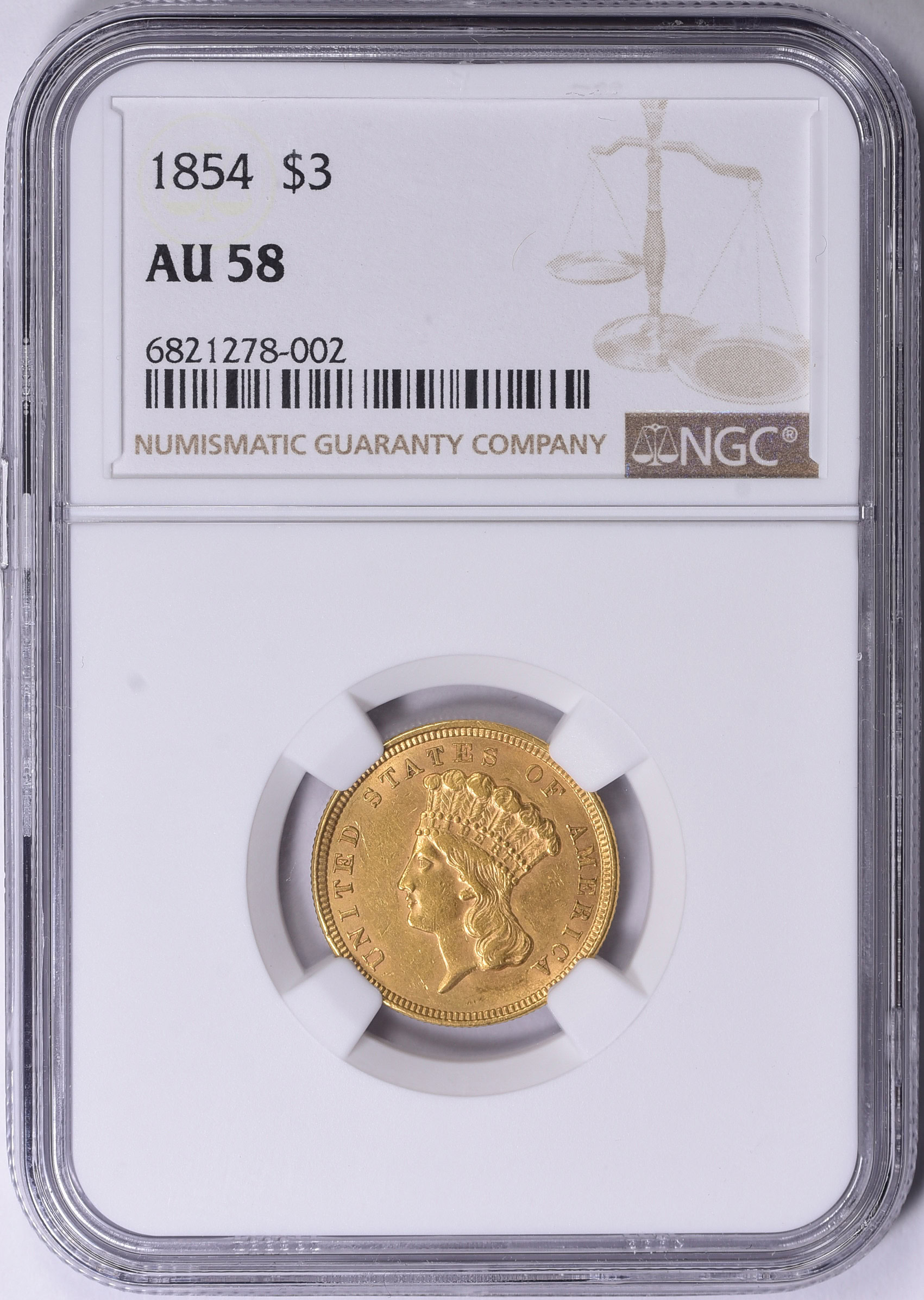 Three Dollar (1854-1889) - Coins for sale on Collectors Corner