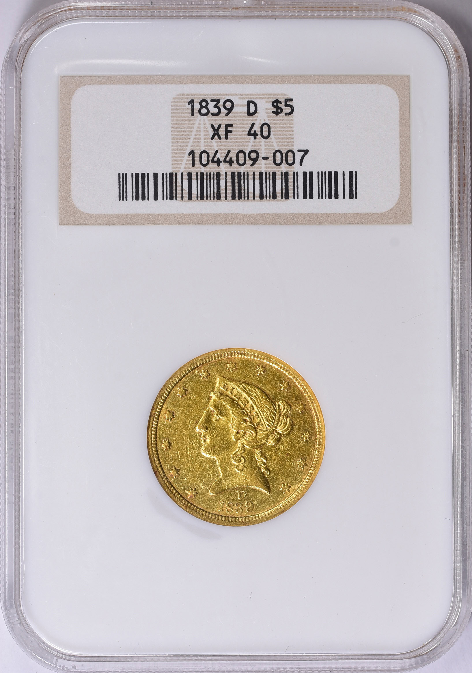 Liberty Head $5 (1839-1908) - Coins for sale on Collectors Corner