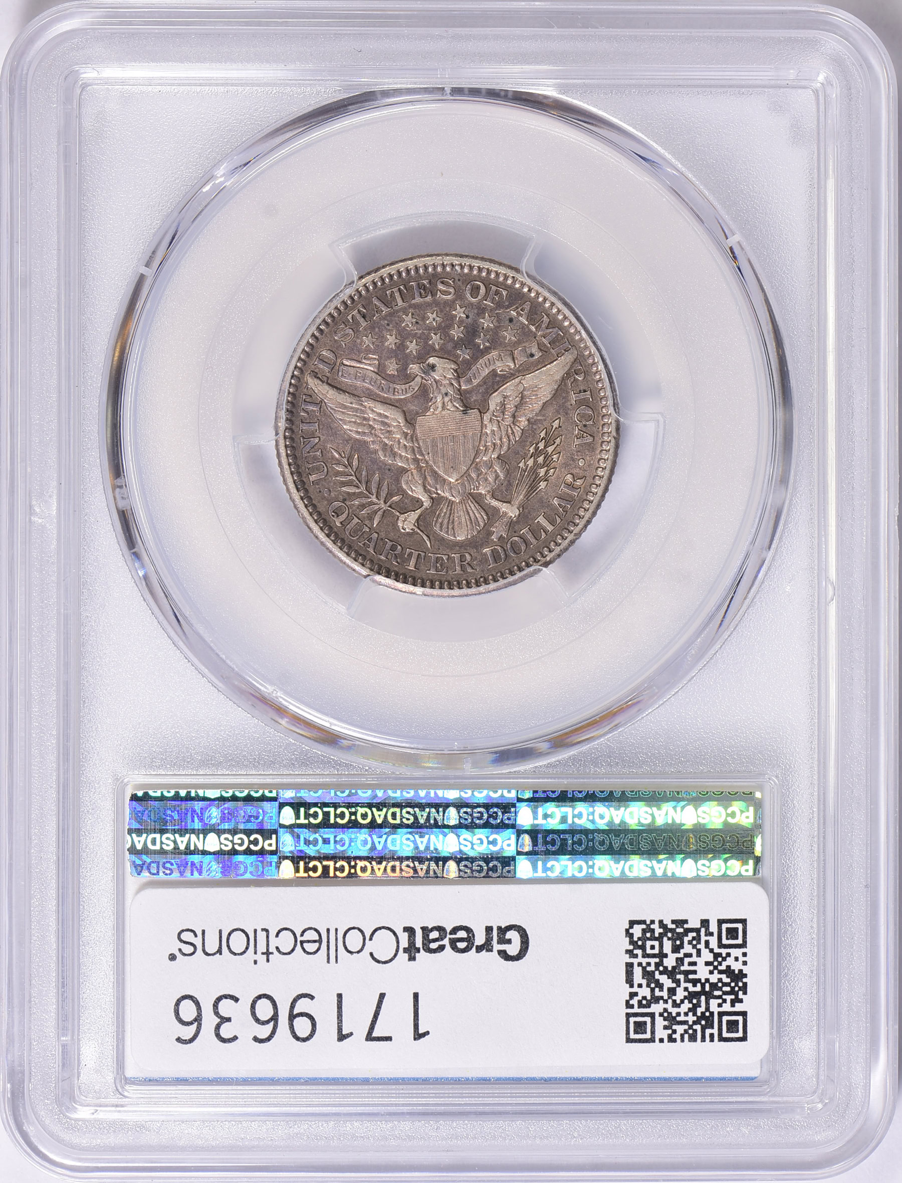 Collectors Corner - 1905 25C AU53 PCGS - #70047788