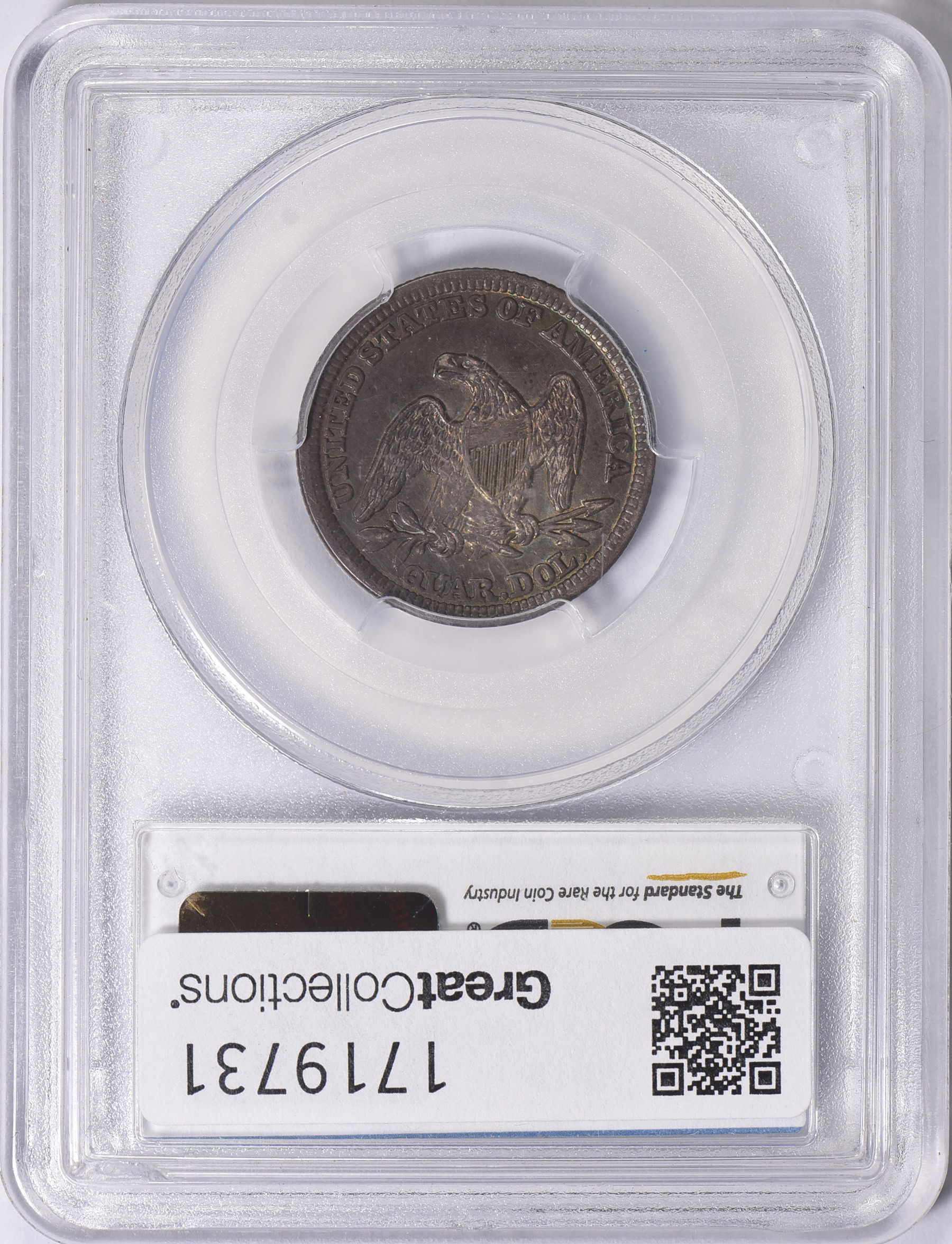 Collectors Corner - 1849 25C VF35 PCGS - #69652453