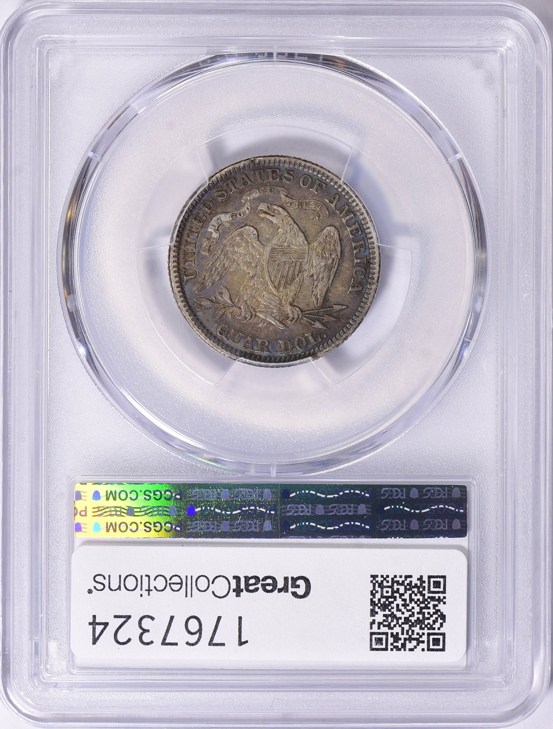 Collectors Corner - 1882 25C XF45 PCGS - #69658471