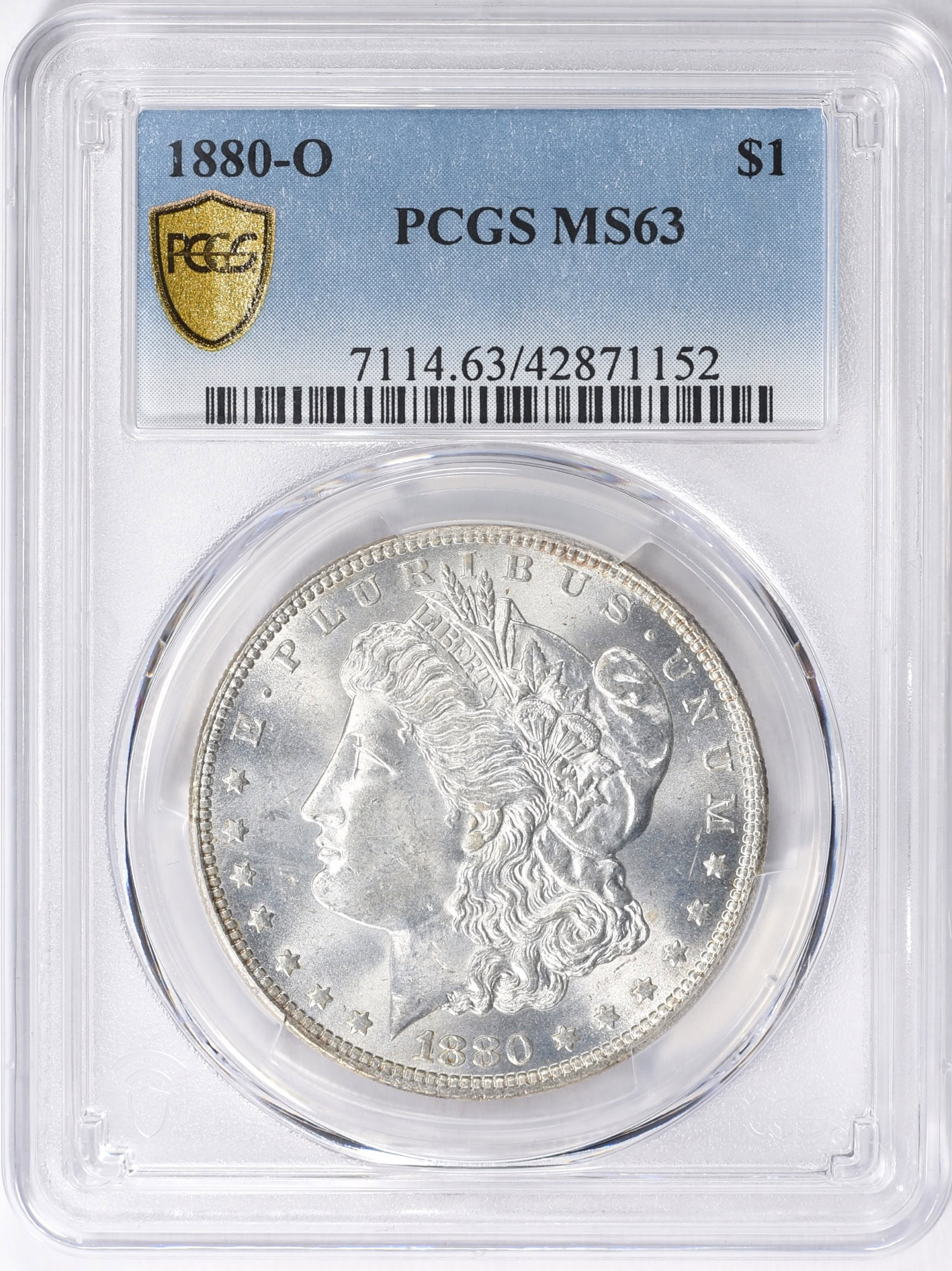 Collectors Corner - 1880-O $1 MS63 PCGS - #70251762