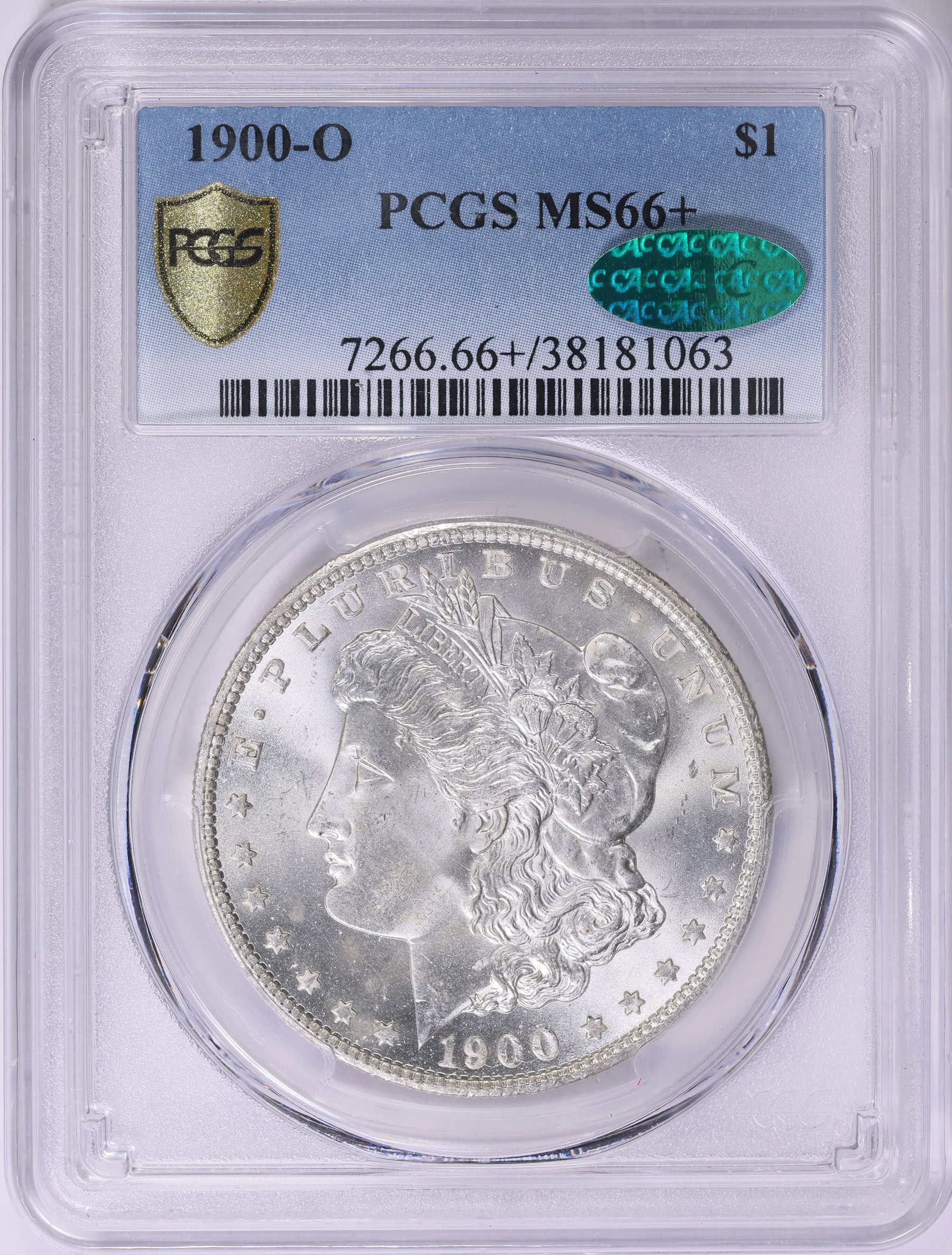 Collectors Corner - 1900-O $1 MS66+ PCGS - #70250520