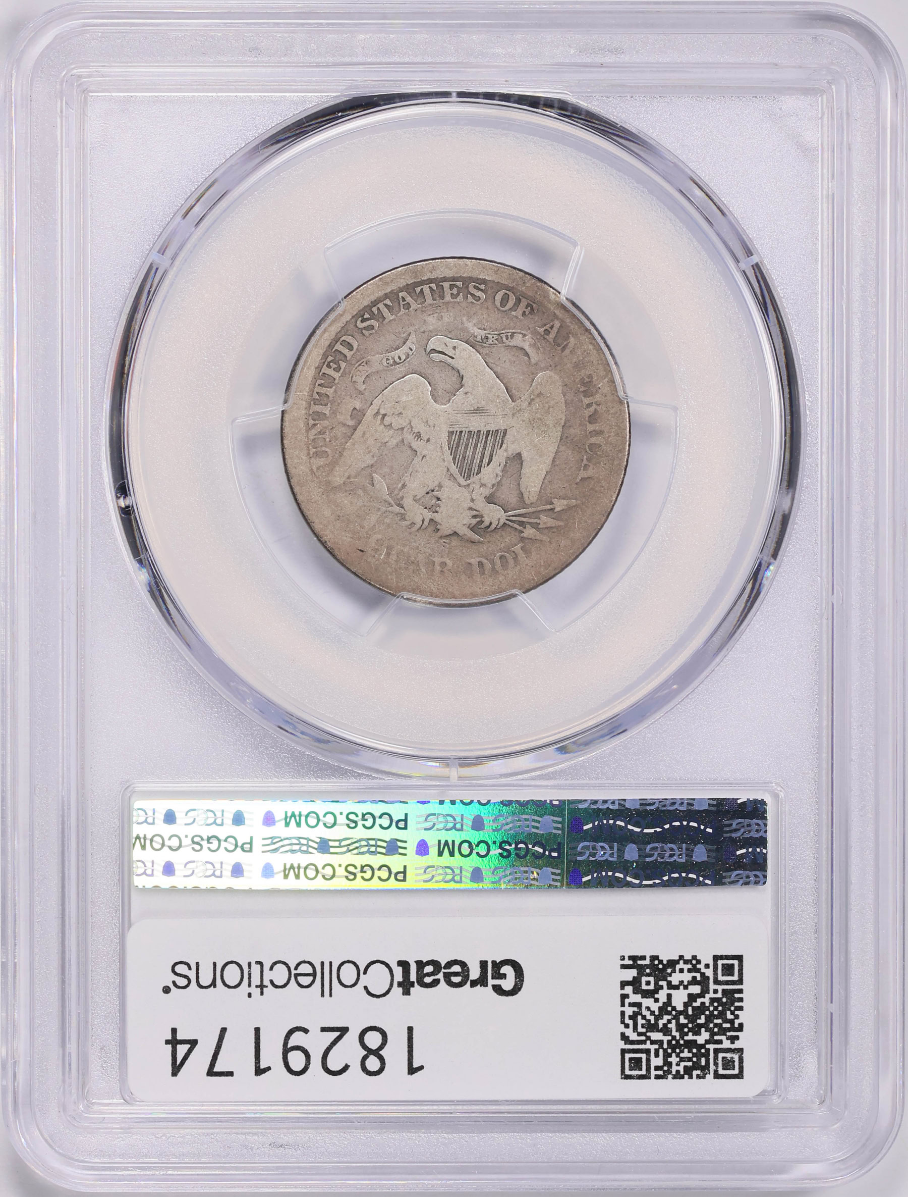 Collectors Corner - 1872-S 25C G6 PCGS - #70845780