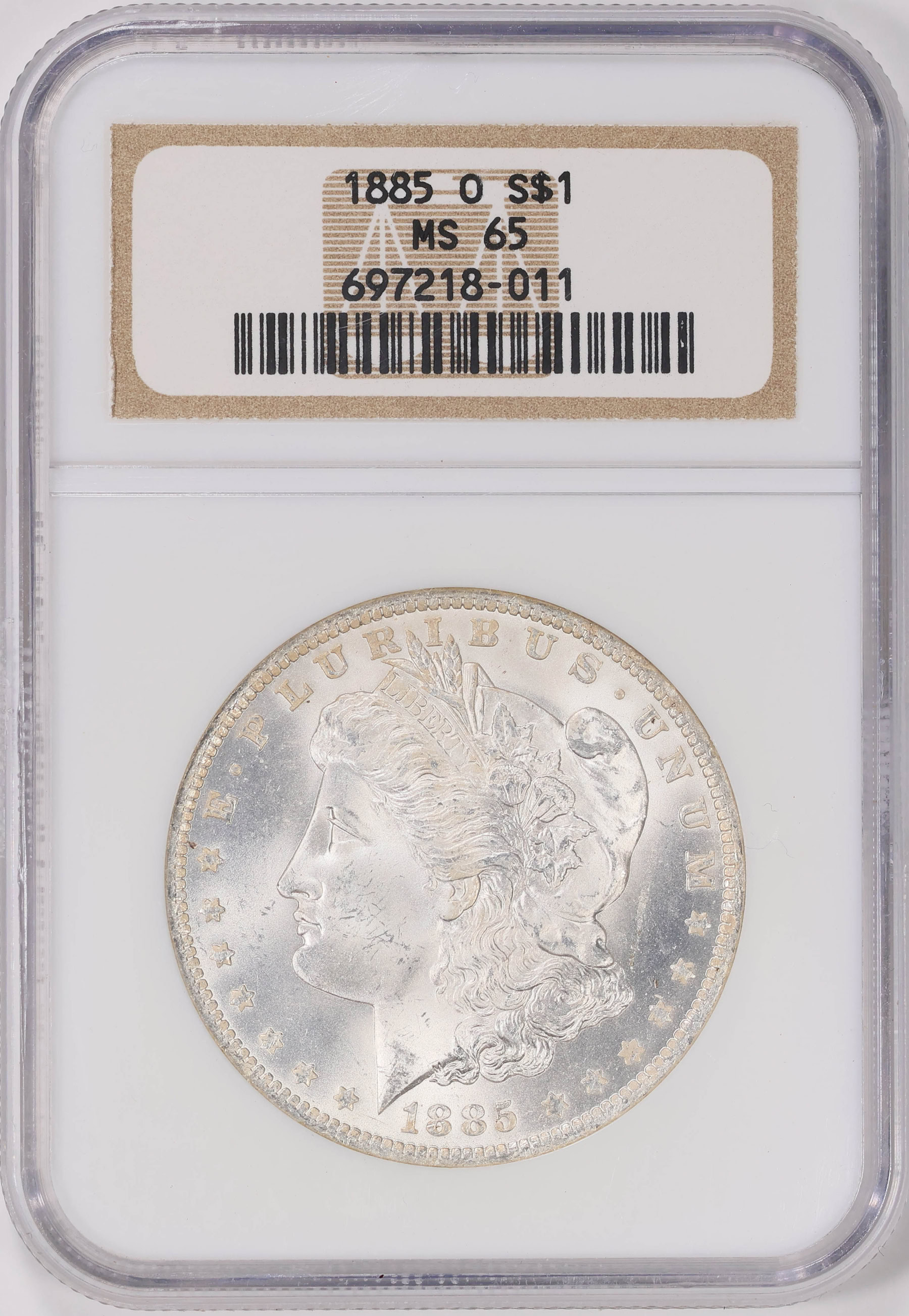 Collectors Corner - 1885-O $1 MS65 NGC - #71013075