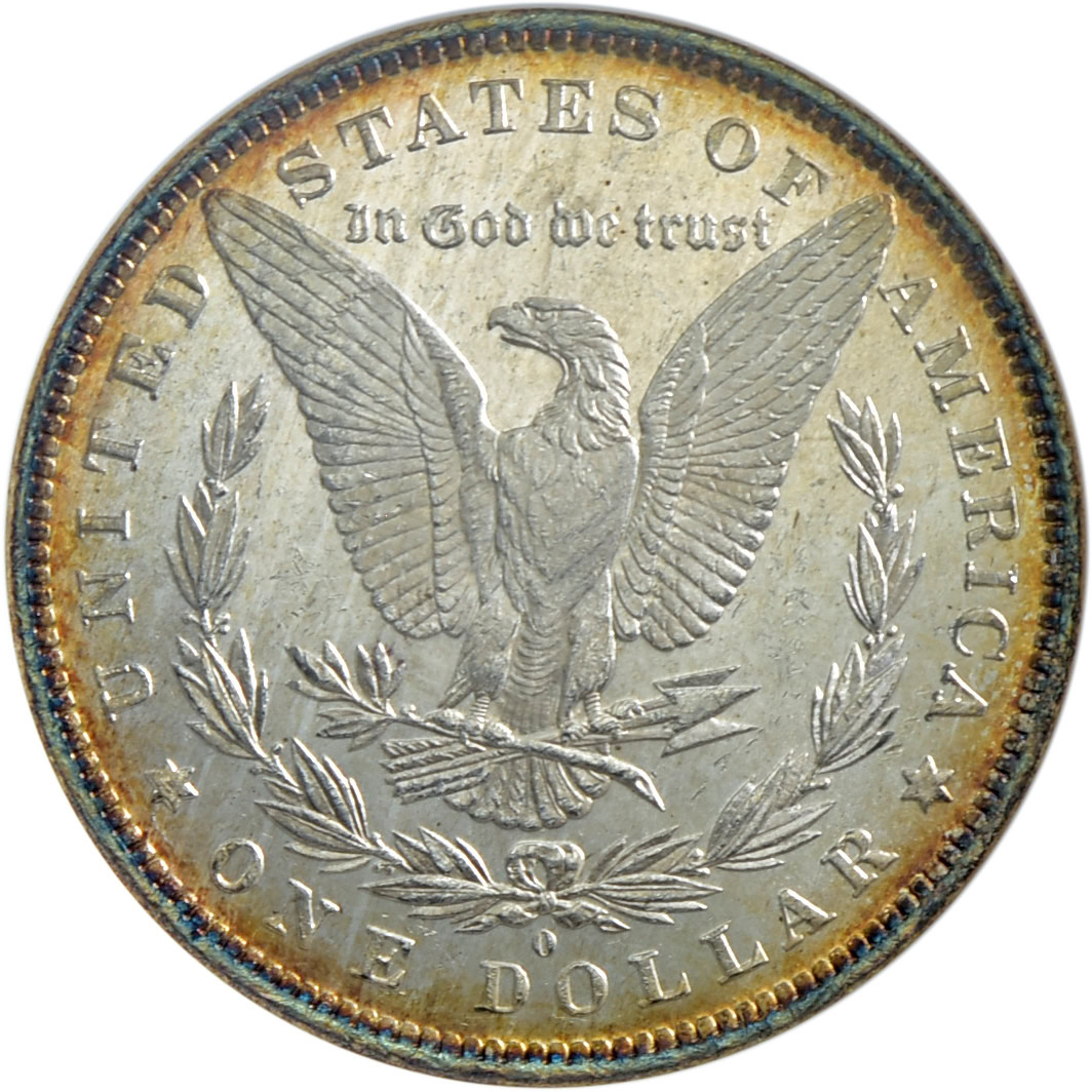 1881-O Morgan Silver Dollar NGC MS-63 DMPL (CAC Green) OH (Toned) (Item ...