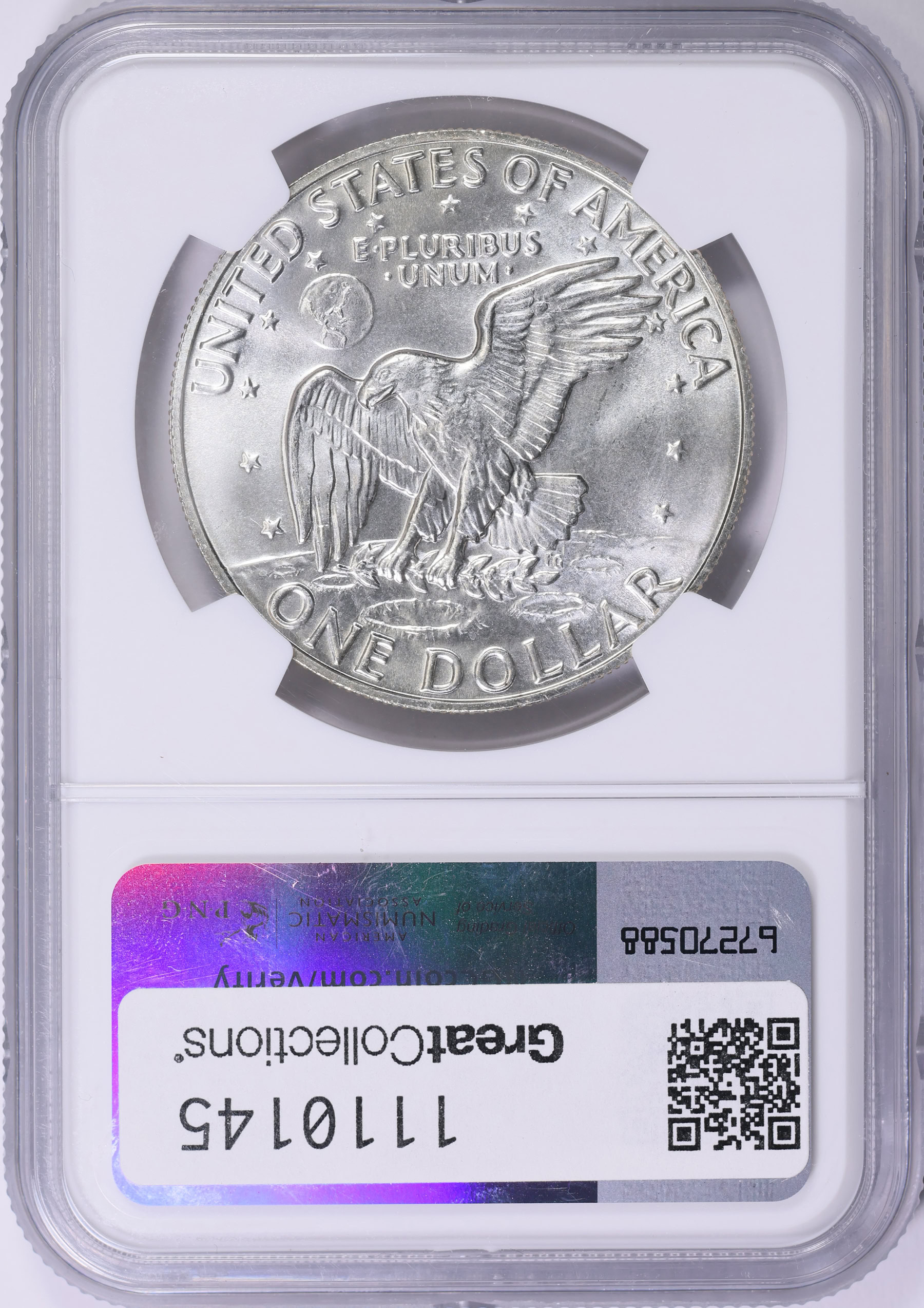 1974-S Eisenhower Dollar Silver NGC MS-68 (CAC Green) (Item 1110145 ...