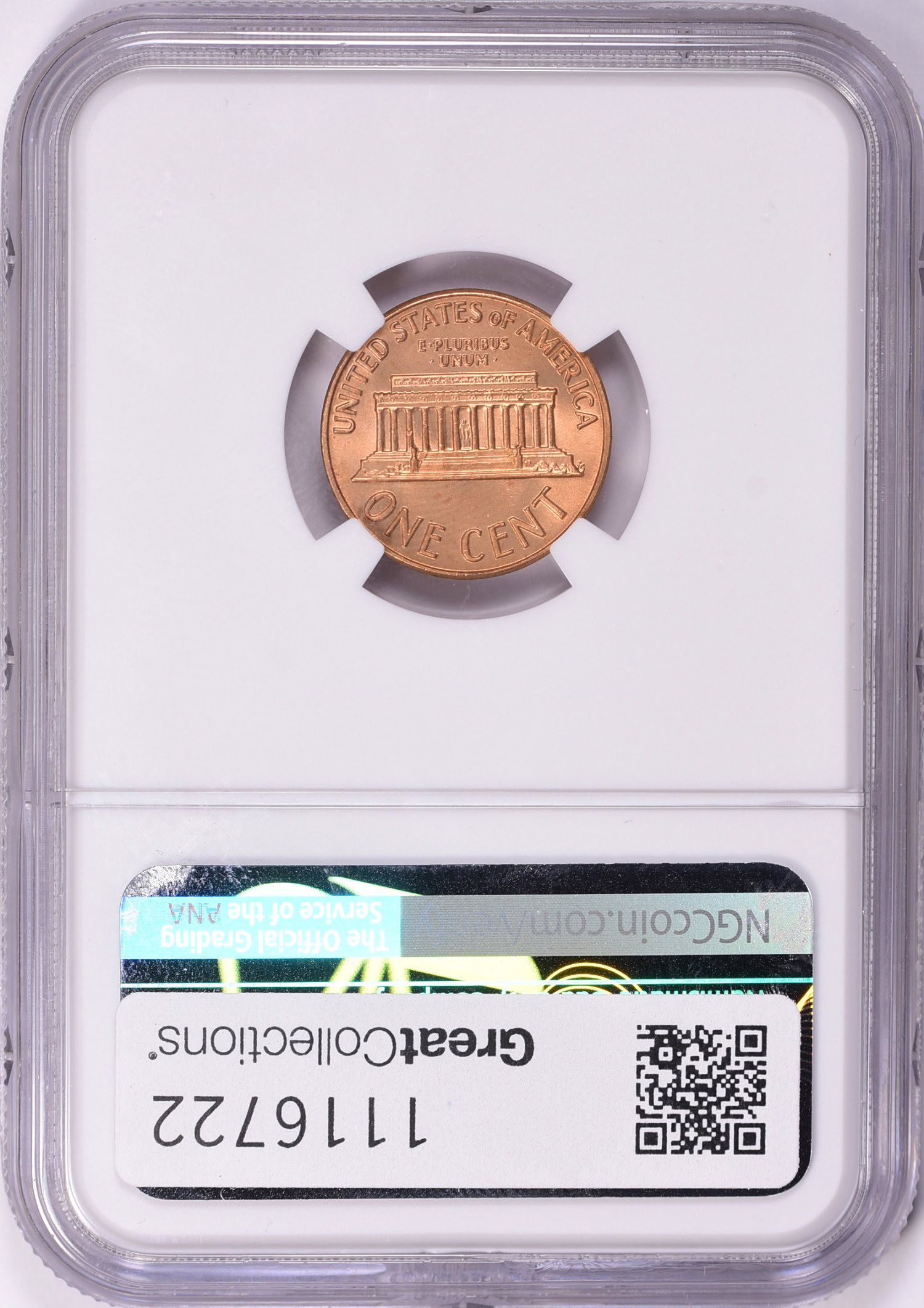 1971-S Lincoln Cent NGC MS-68 RD (Item 1116722) | GreatCollections Coin ...