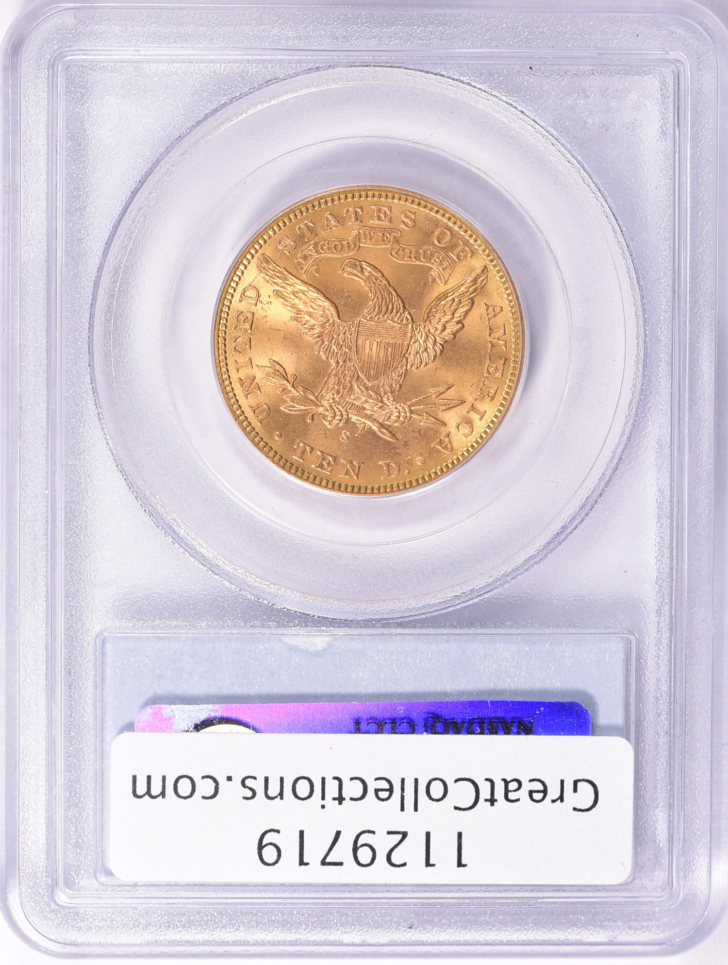 1901-S Liberty Gold Eagle PCGS MS-64 (Item 1129719) | GreatCollections Coin Auctions