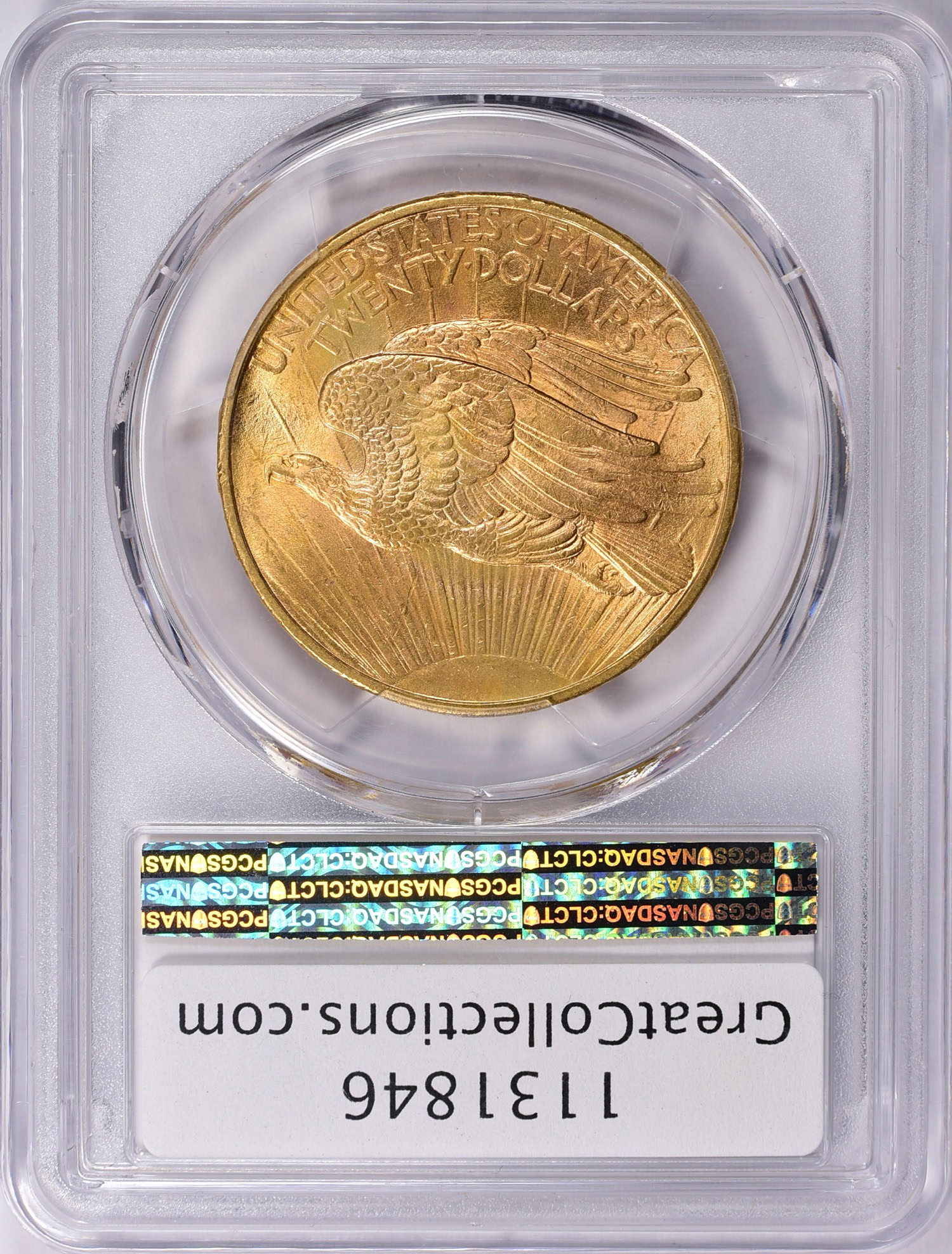 1908 Saint-Gaudens Gold Double Eagle No Motto PCGS MS-63 (Item 1131846 ...