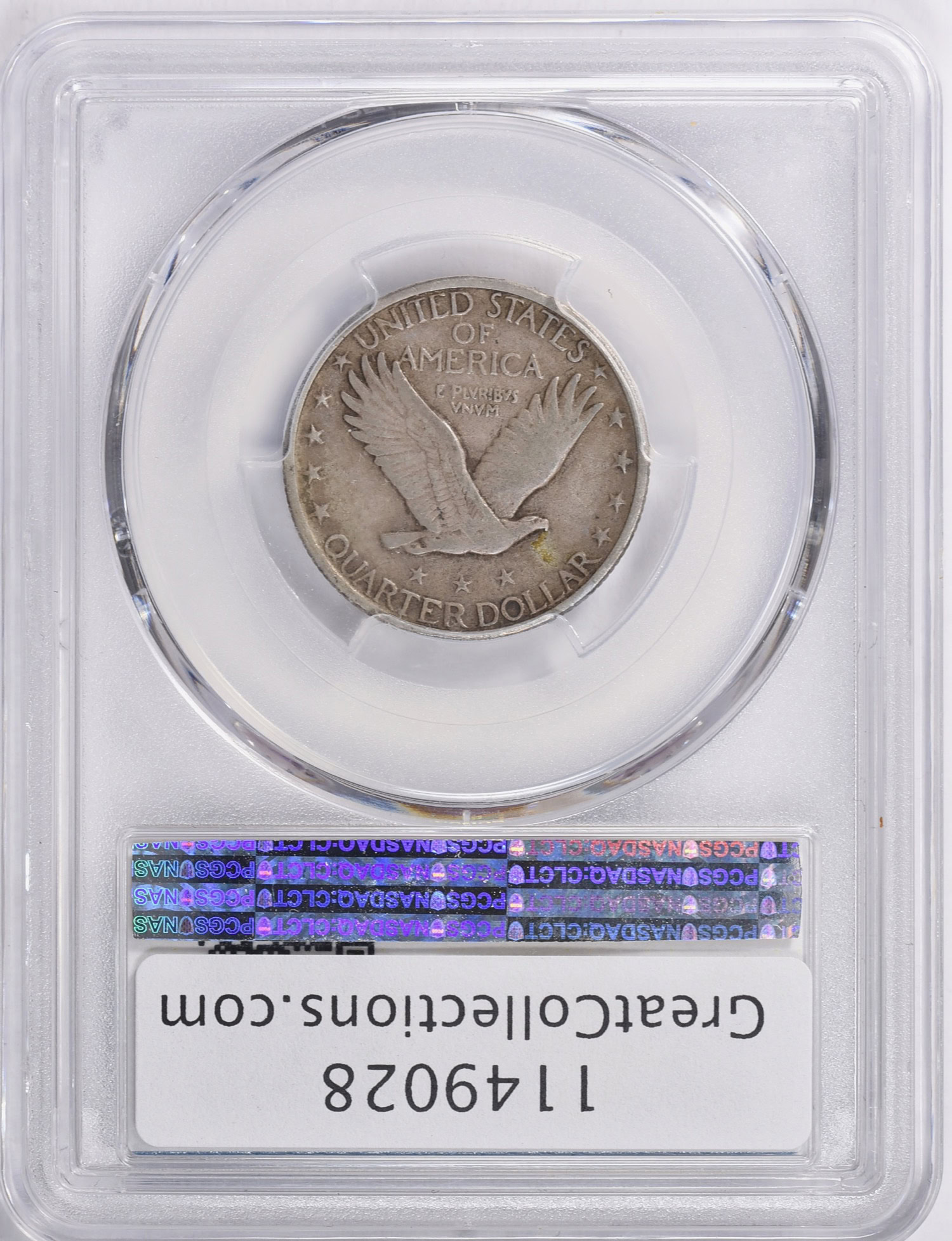 1927-S Standing Liberty Quarter PCGS VF-25 (CAC Green) (Item 1149028 ...