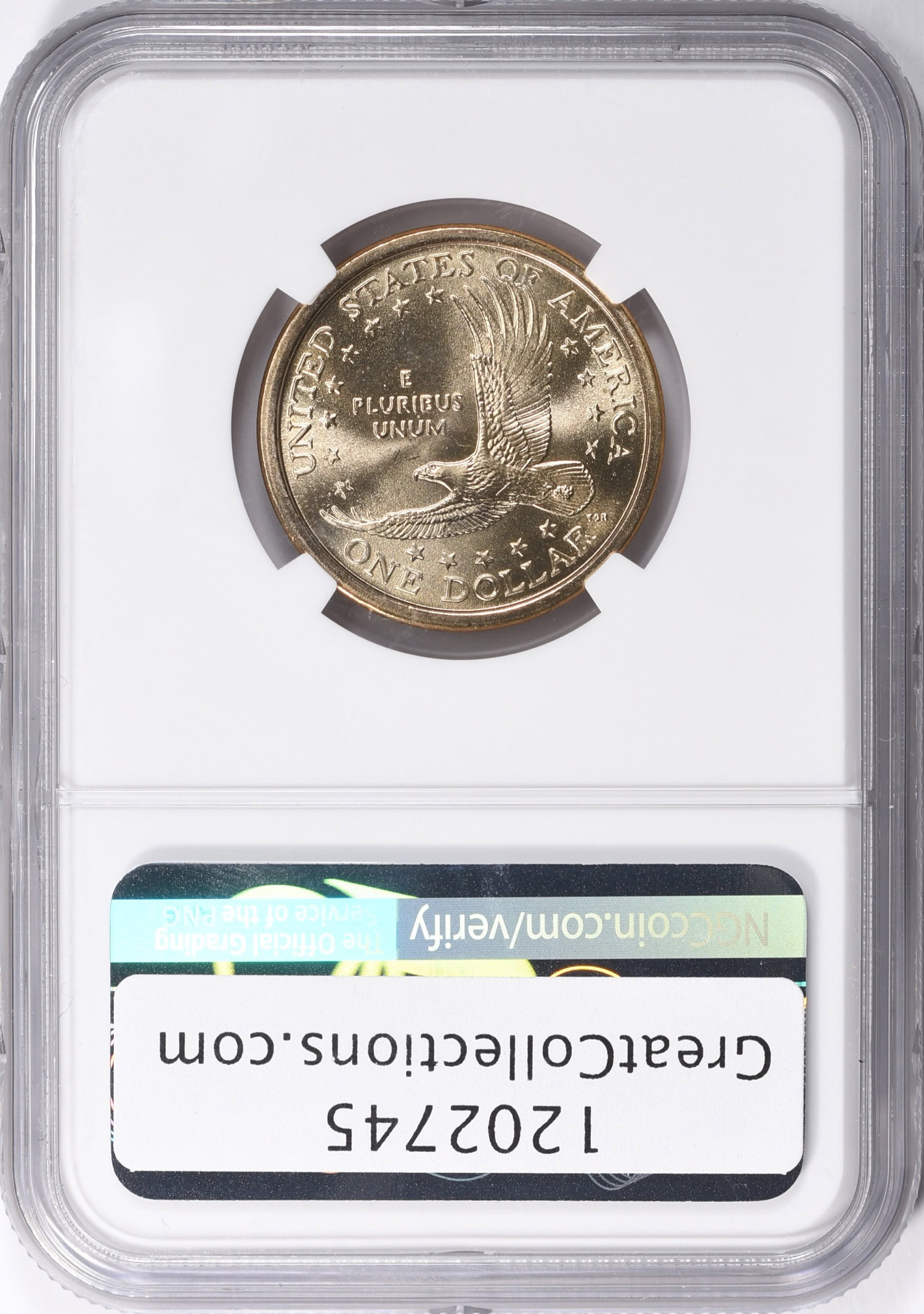 2000-P Sacagawea Dollar Wounded Eagle NGC MS-68 (Item 1202745 ...
