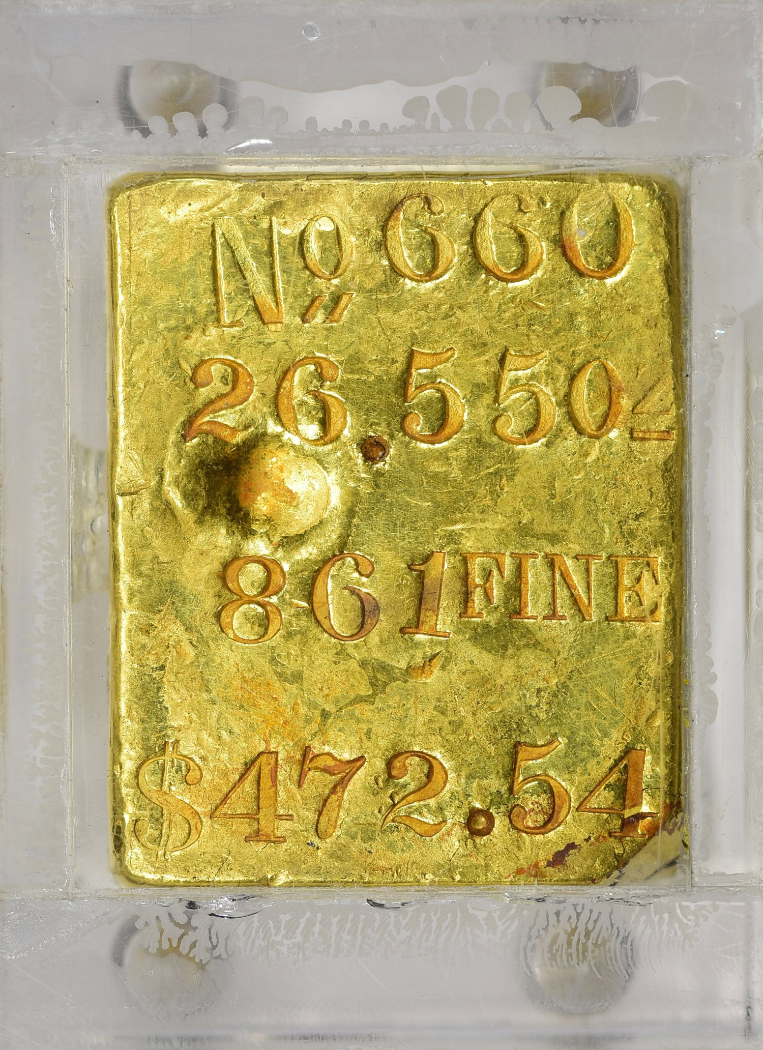 Rare Shipwreck S.S. Central America Kellogg & Humbert Gold Ingot/Bar 26 ...