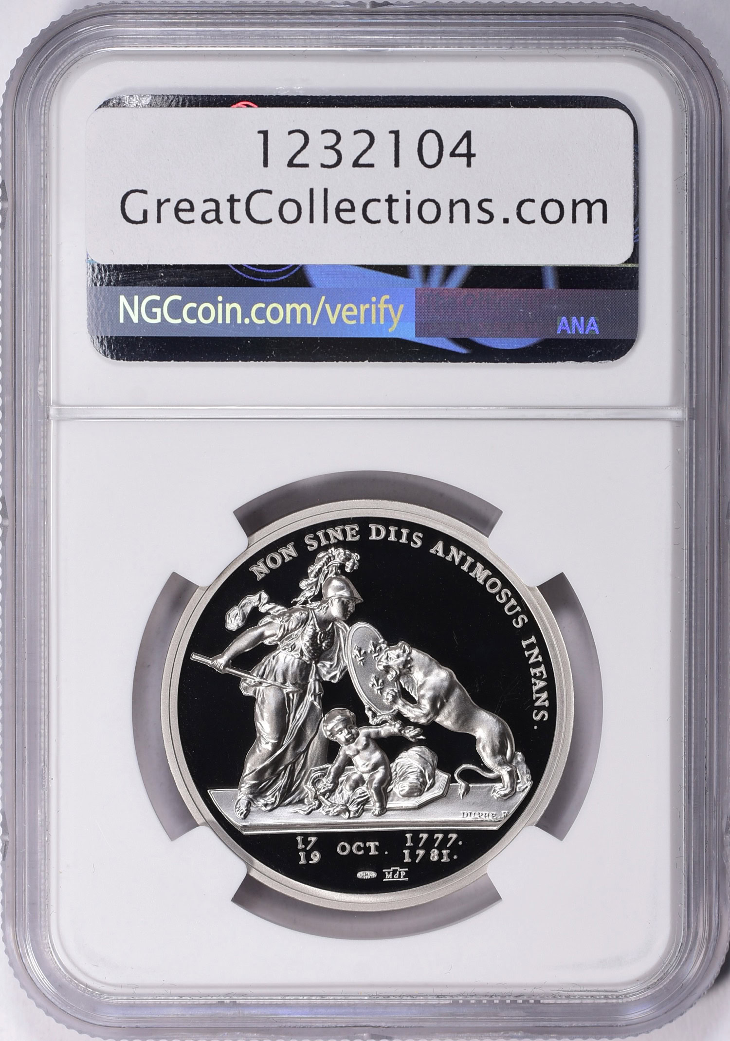 France "1776" (Struck 2020) Palladium 1oz. Libertas Americana Medal ...