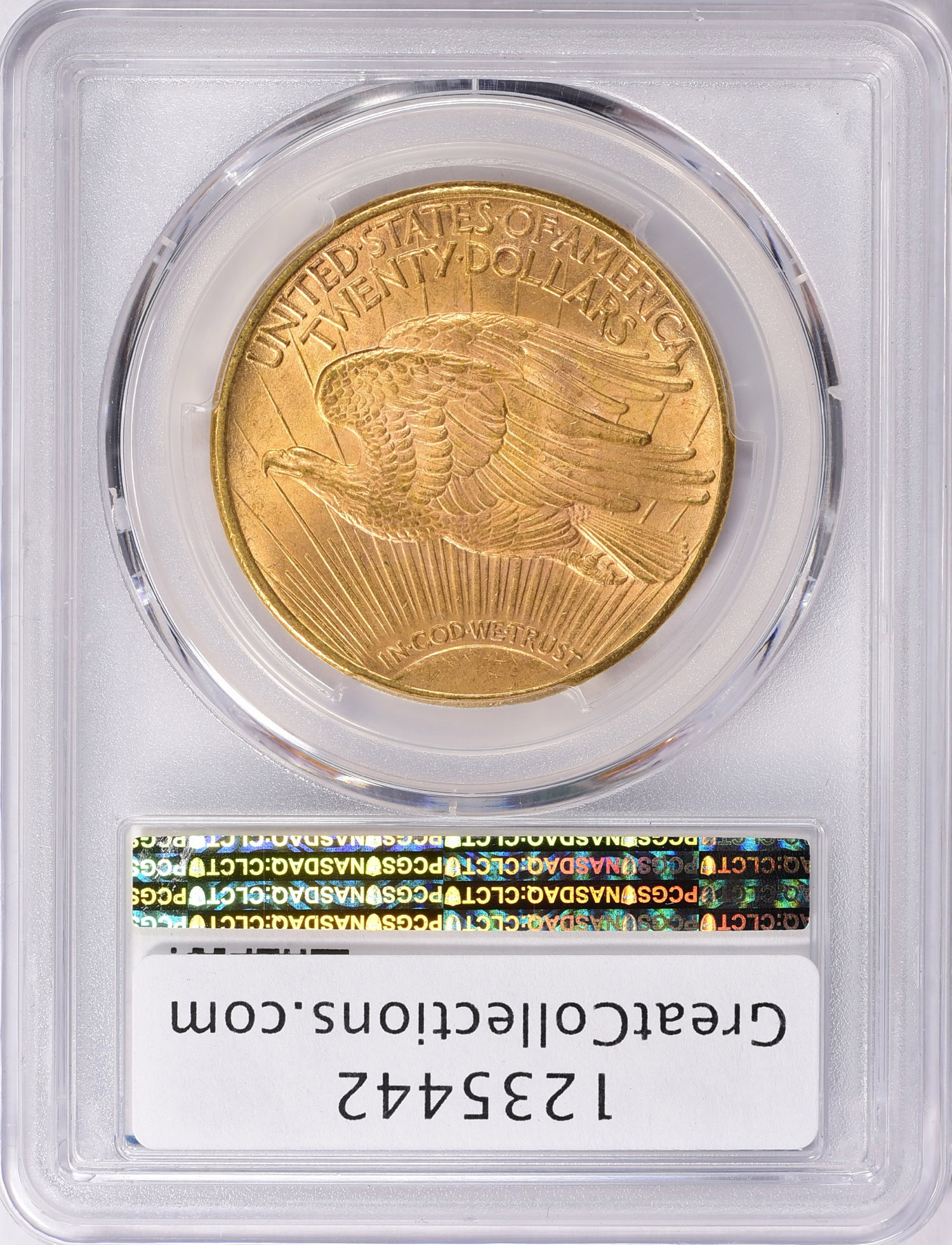 1925 Saint-Gaudens Gold Double Eagle PCGS MS-65+ CAC (Item 1235442) | GreatCollections Coin Auctions
