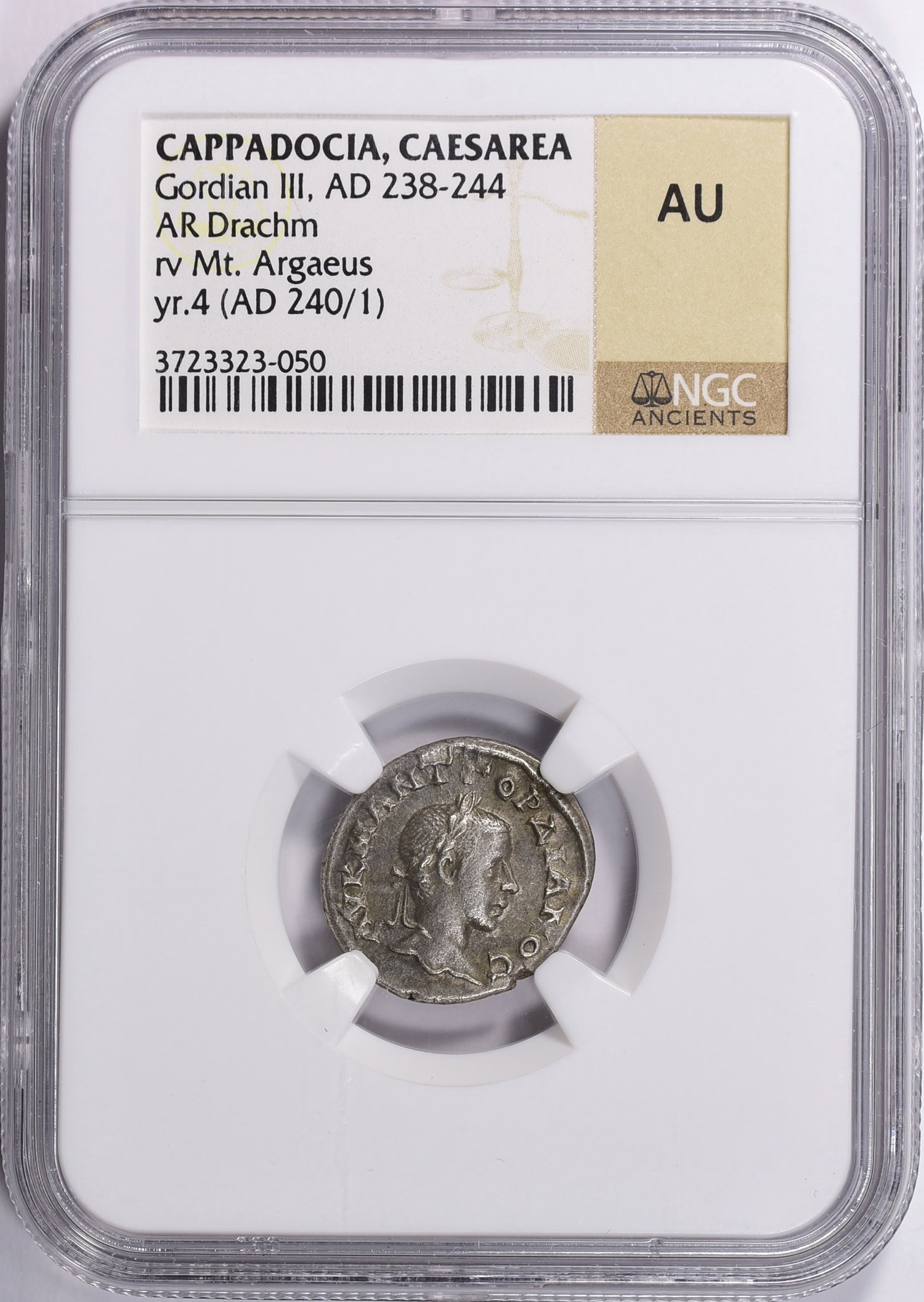 Ancient Roman Empire, Provincial Cappadocia. Gordian III (A.D. 238-244 ...