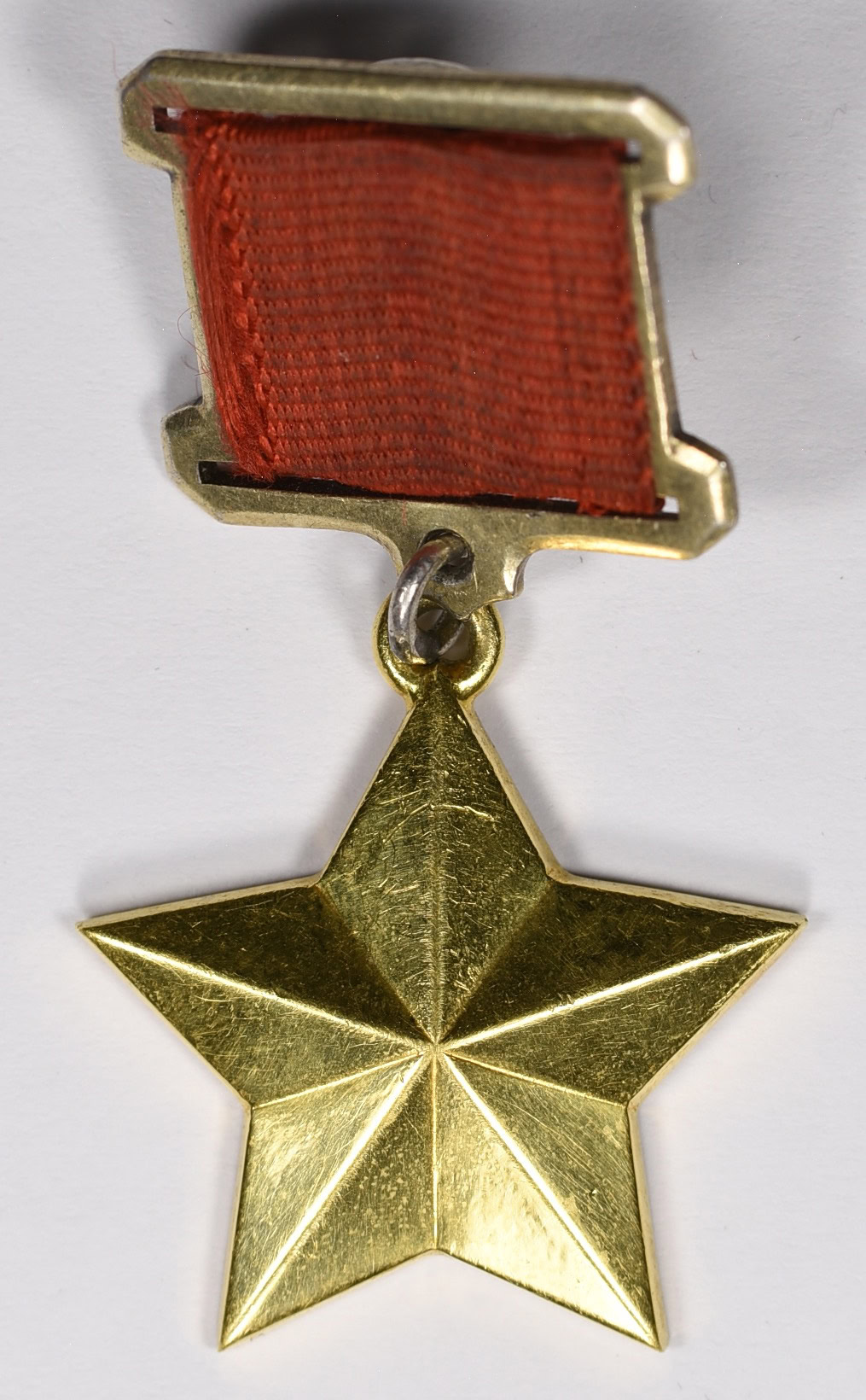 Russia ND Hero of the Soviet Union Gold Star Medal With Ribbon ...