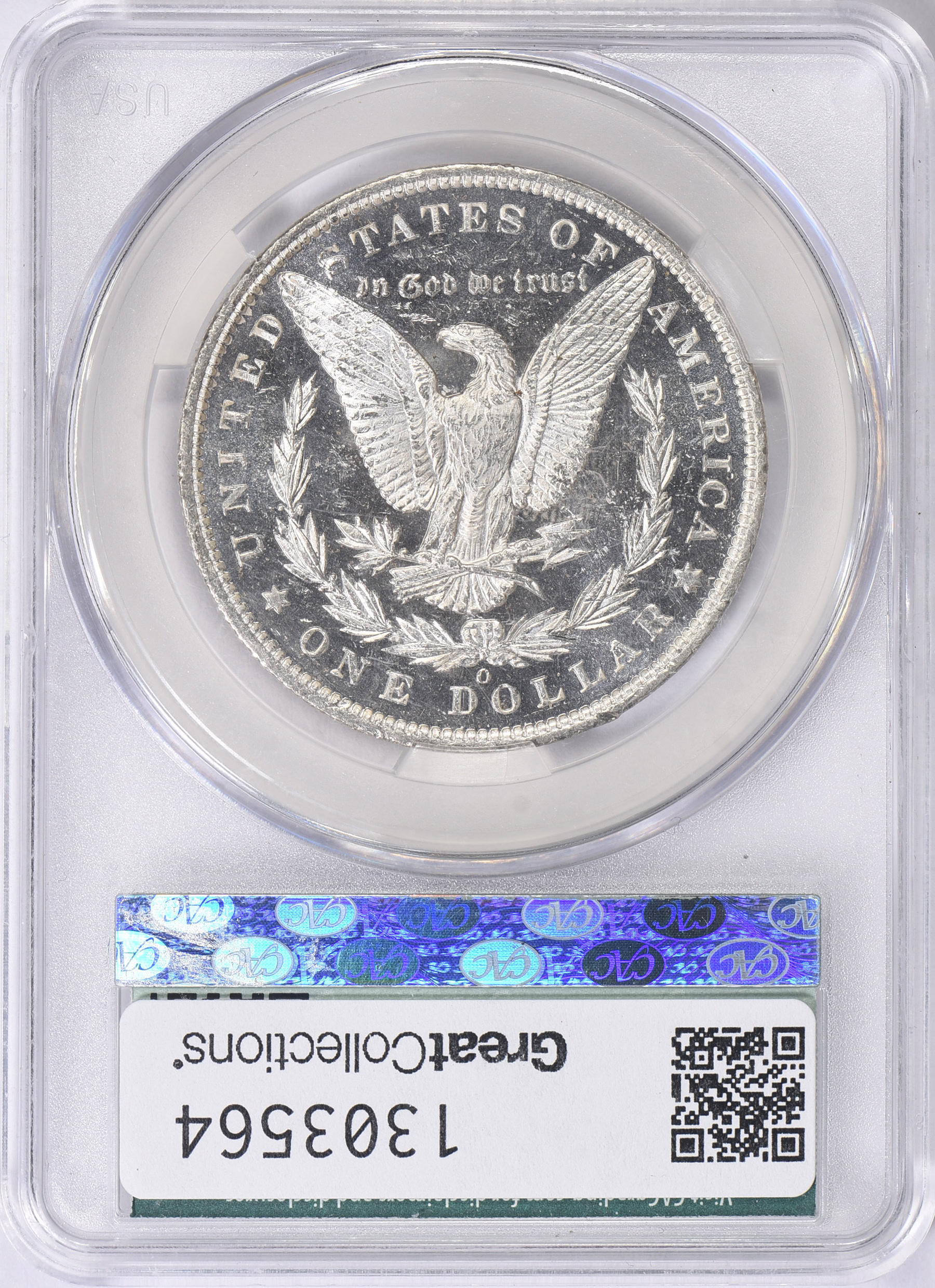 1888-O Morgan Silver Dollar CACG MS-66 DMPL (Item 1303564) | GreatCollections Coin Auctions