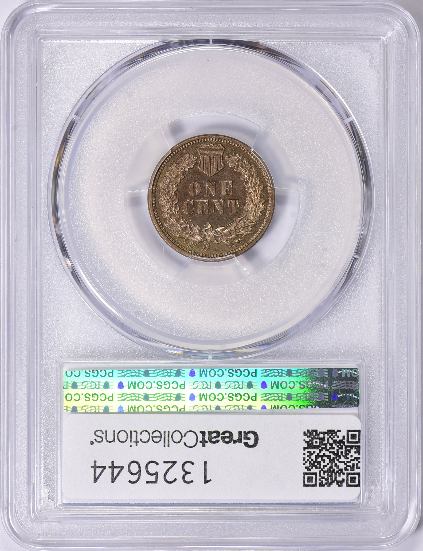 1861 Indian Cent PCGS Proof-65+ (Item 1325644) | GreatCollections Coin ...