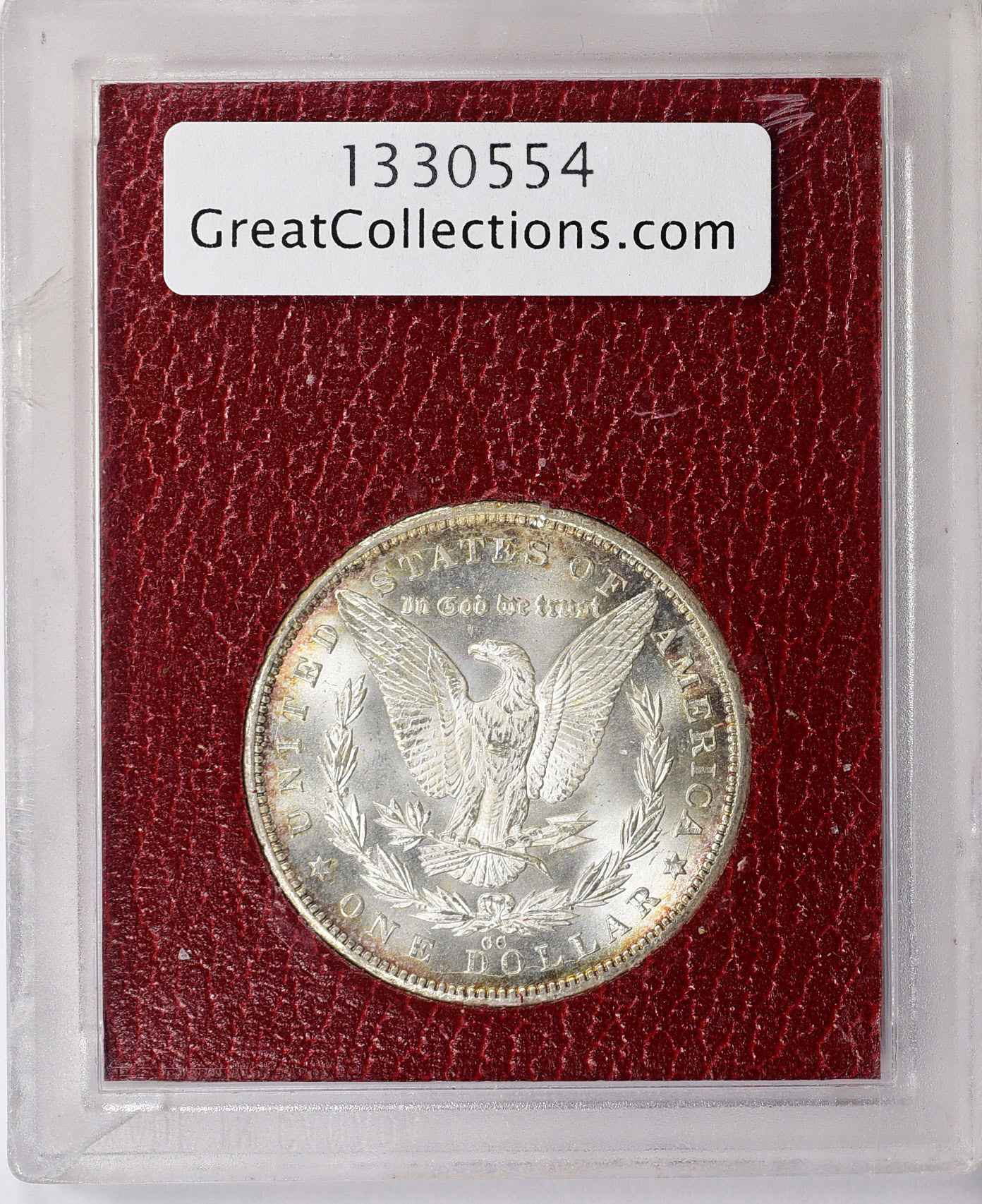 1892-CC Morgan Silver Dollar MS-65 (Redfield Collection) (Paramount ...