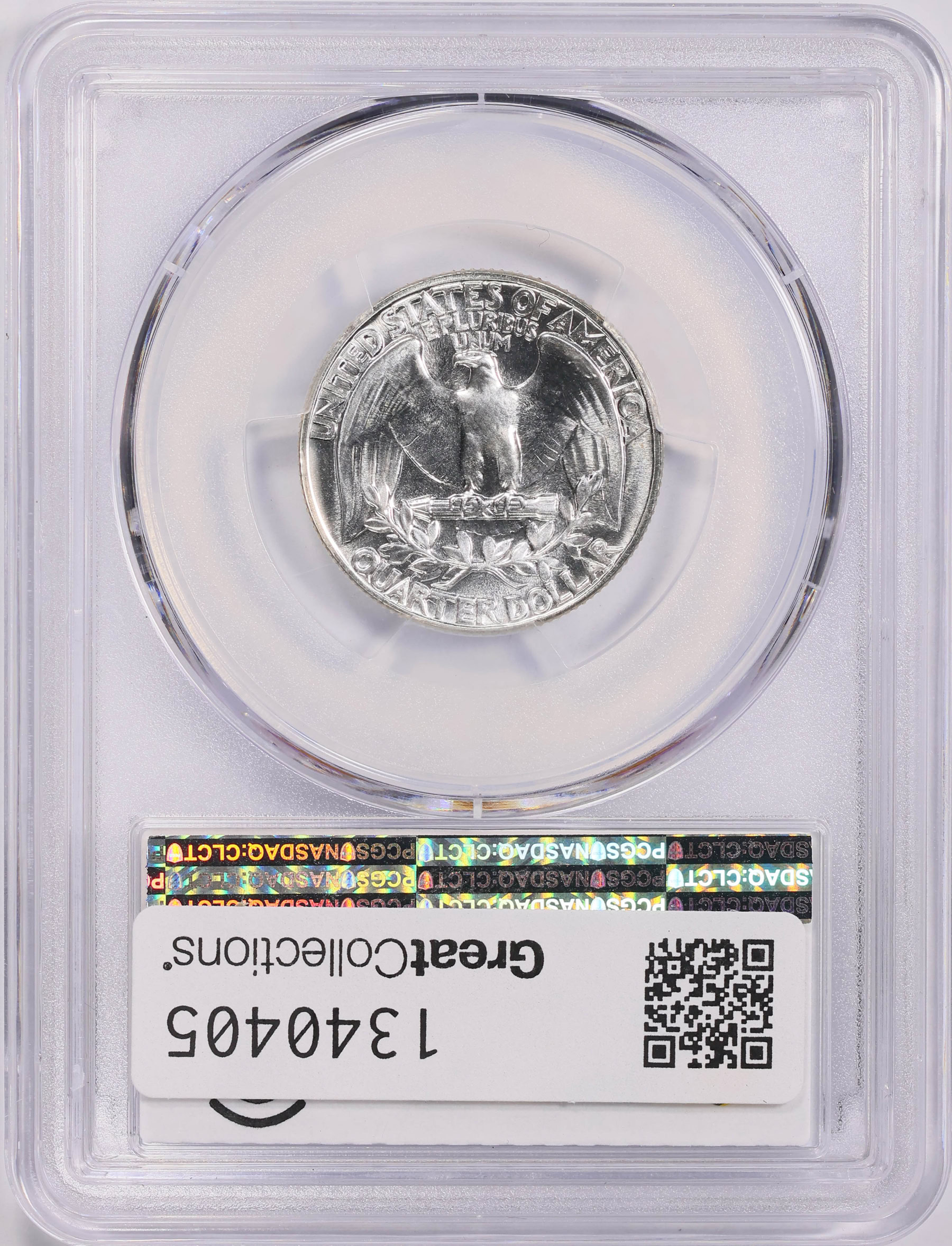 1942 Washington Quarter PCGS Proof-66 (CAC Green) (Item 1340405) | GreatCollections Coin Auctions