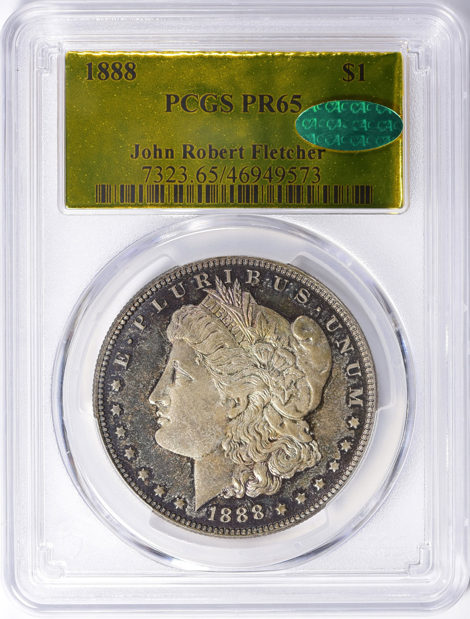 Original 1888 Complete Proof Set Including All Gold Graded by PCGS/(CAC ...