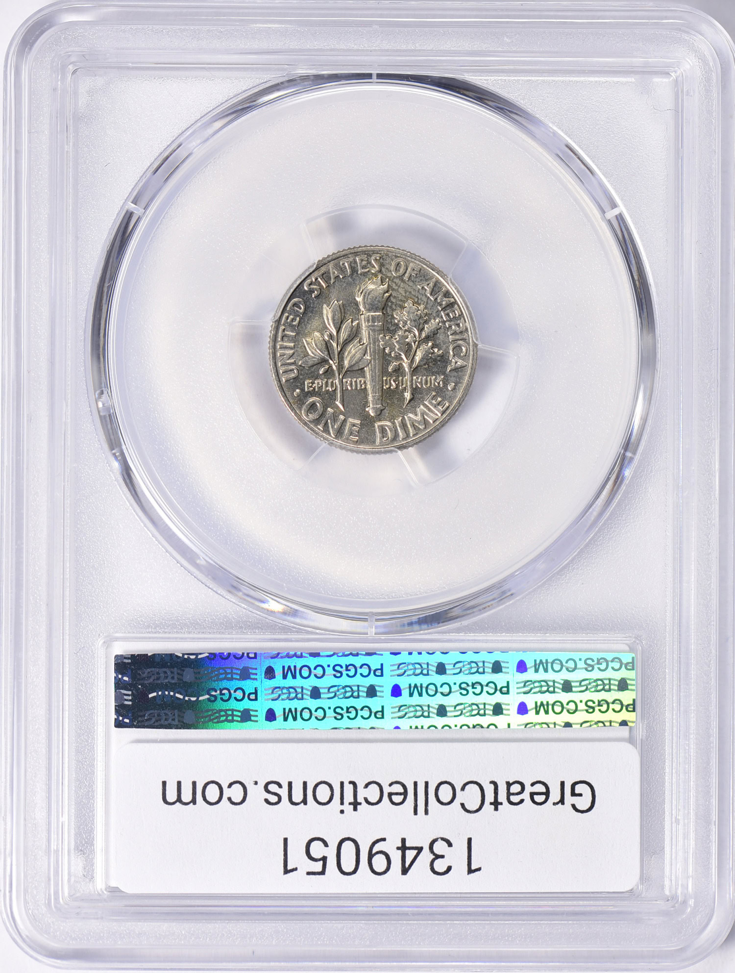 1970 Roosevelt Dime PCGS MS-66 (Item 1349051) | GreatCollections Coin ...