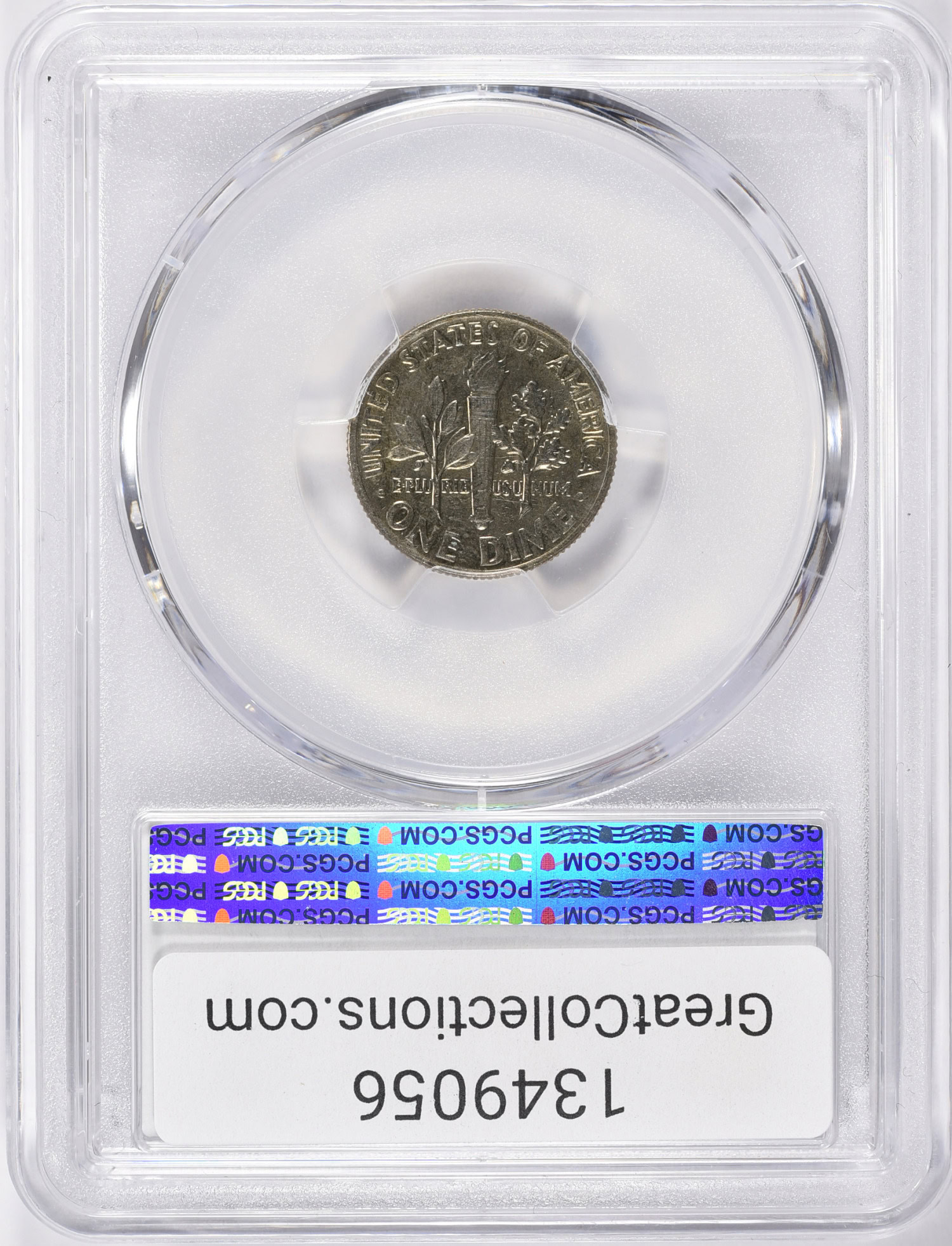 1970 Roosevelt Dime Reverse of 68 FS-901 PCGS MS-64 (Item 1349056 ...