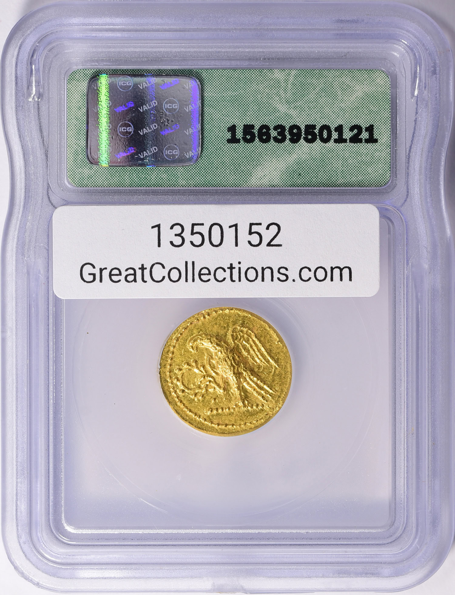 Ancient Thrace, Koson After 54 B.C. AV Stater ICG MS-64 | ICG Cert ...