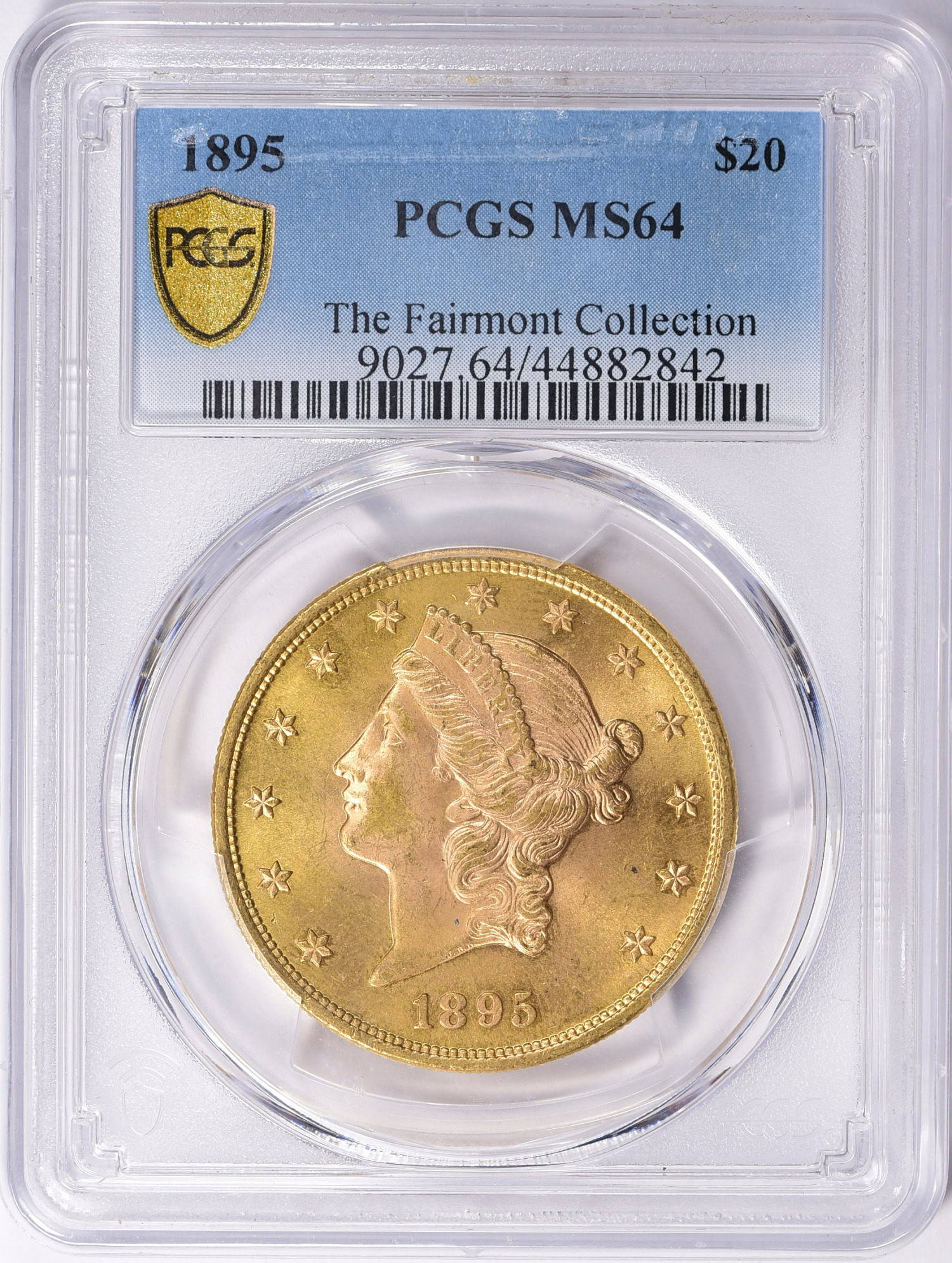 1895 Liberty Gold Double Eagle PCGS MS-64 (The Fairmont Collection) (Item 1351099 ...