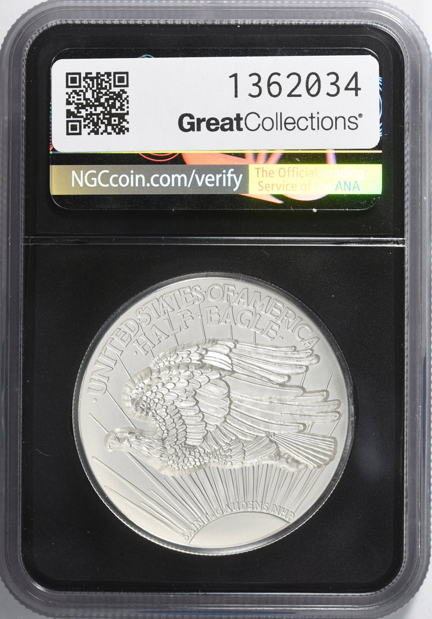 National Park Foundation Saint-Gaudens Commemorative Half Eagle Super ...