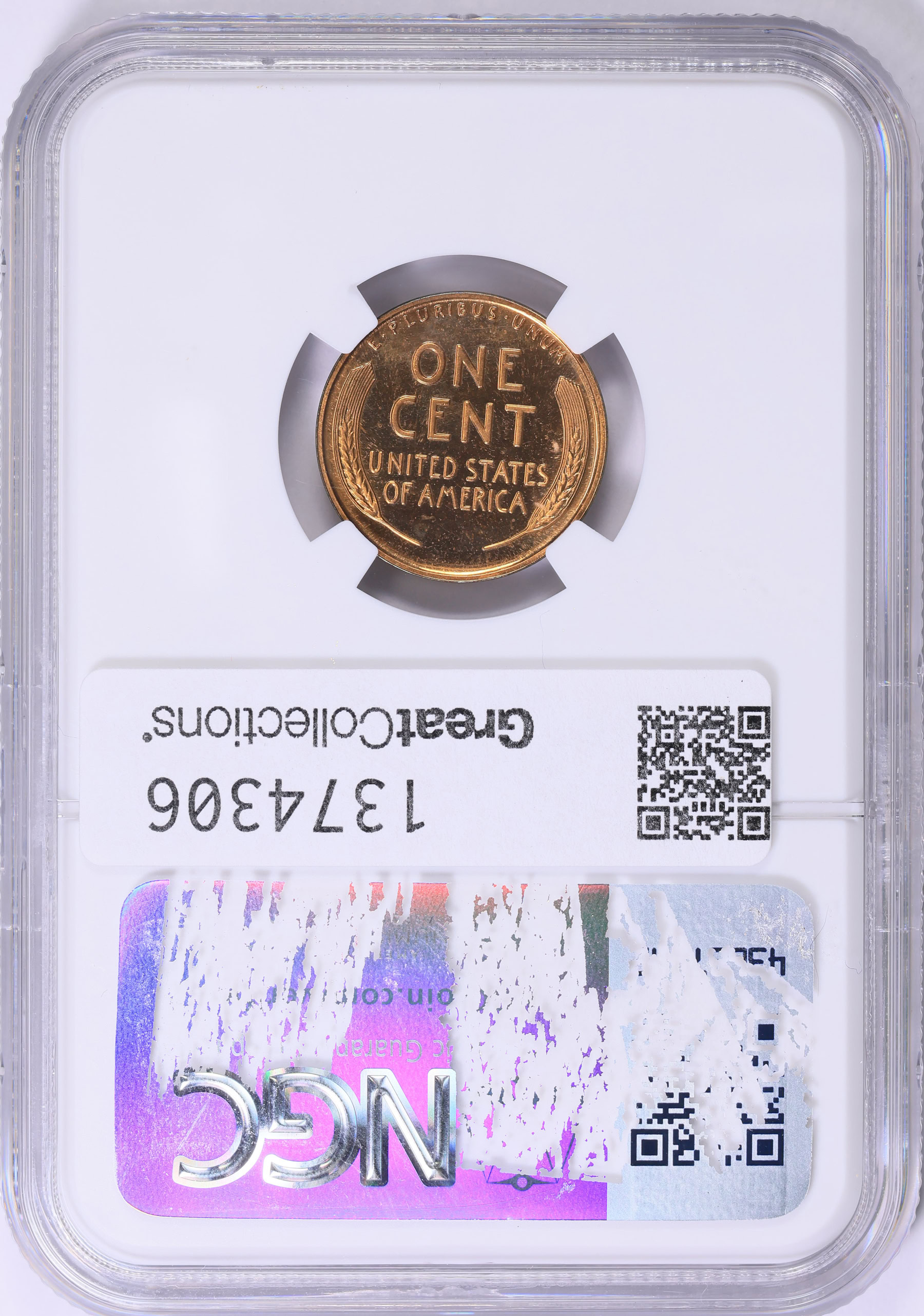 1942 Lincoln Cent NGC Proof-66 CAMEO (CAC Green) (Item 1374306 ...