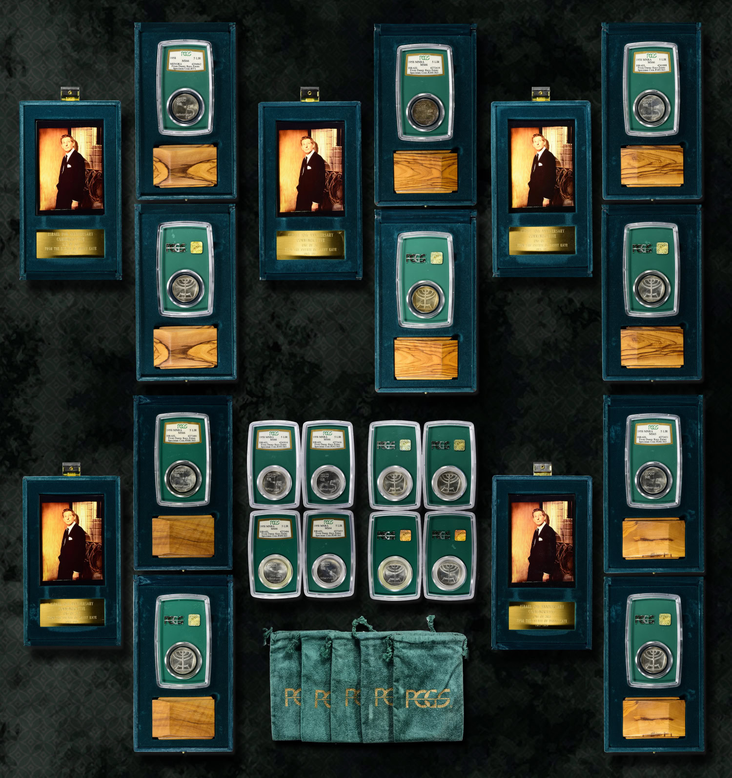 Israel 1958 Silver 5 Lirot Speciman PCGS MS-64/65/66 (PCGS Green ...