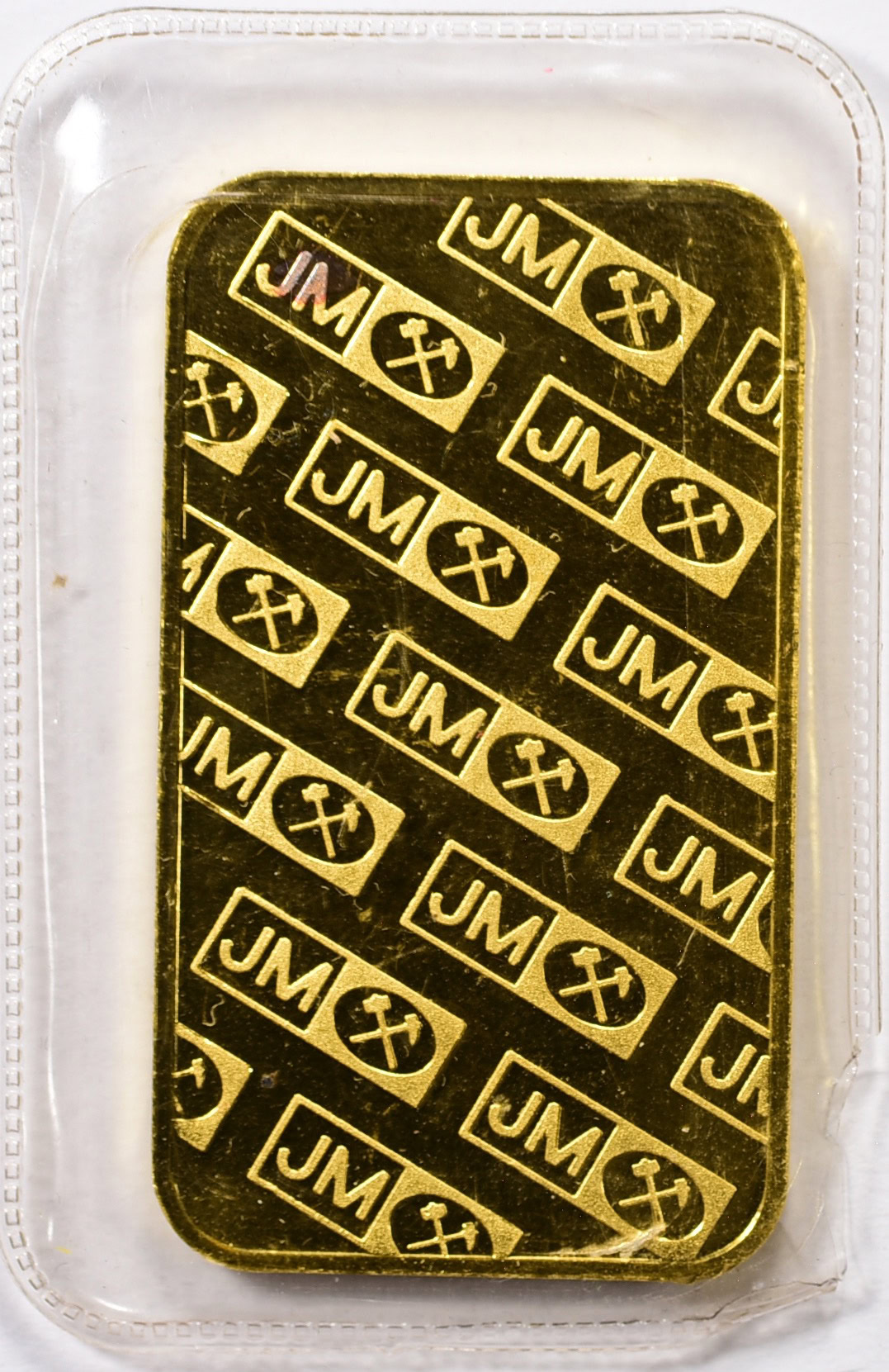 ND Gold Johnson Matthey JM 2oz. Ingot/Bar Uncertified (9999 Fine Gold ...