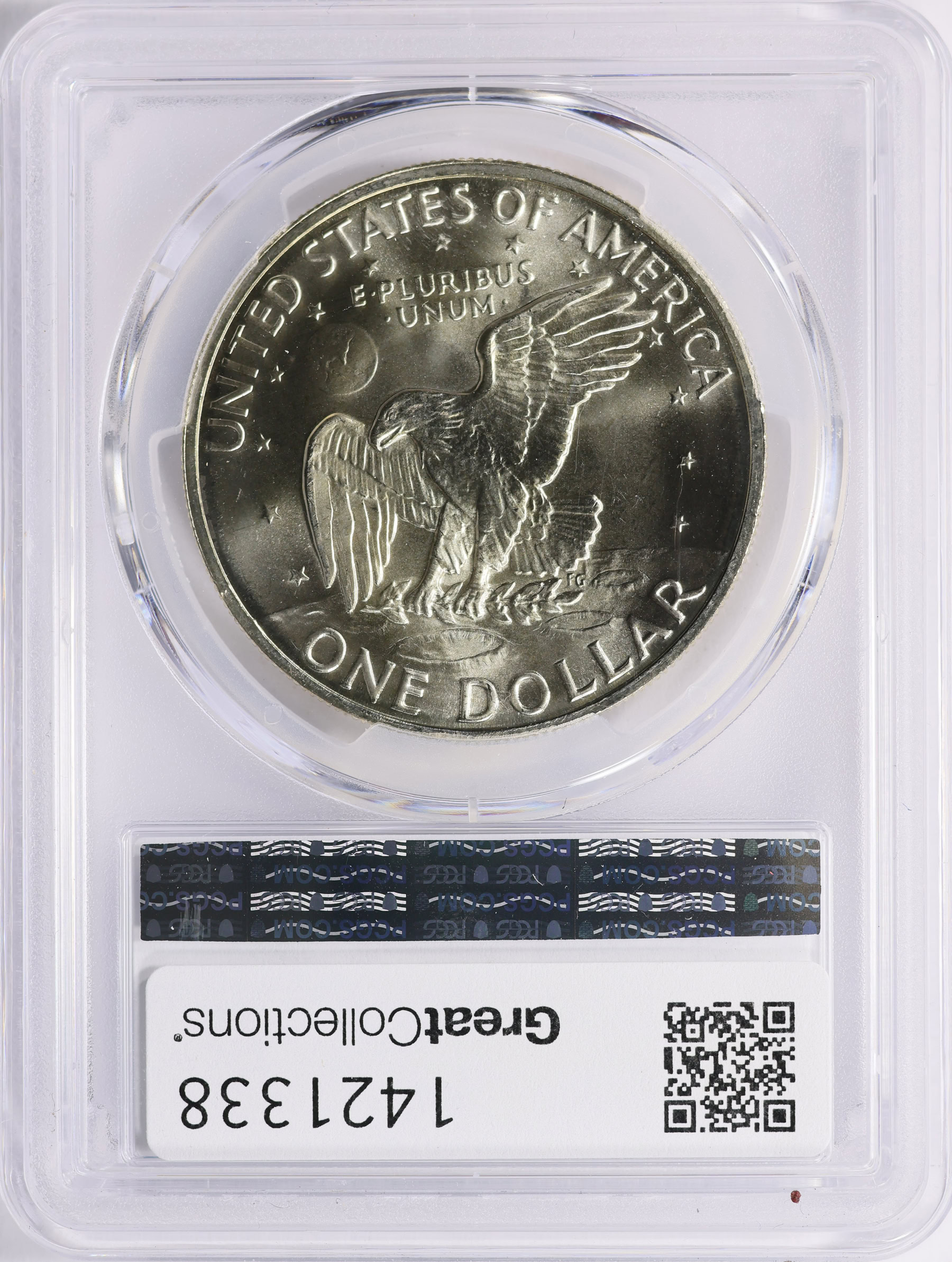 1972-S Eisenhower Dollar Silver PCGS MS-68 (Item 1421338) | GreatCollections Coin Auctions