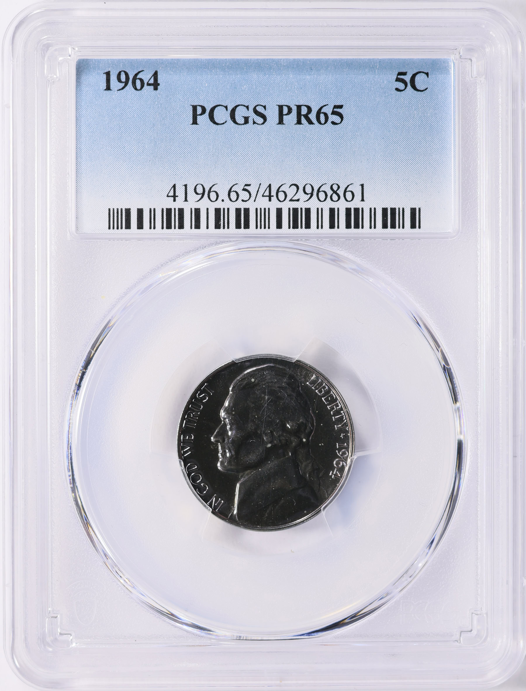 1964 Jefferson Nickel PCGS Proof-65 (Toned) (Item 1421383 ...