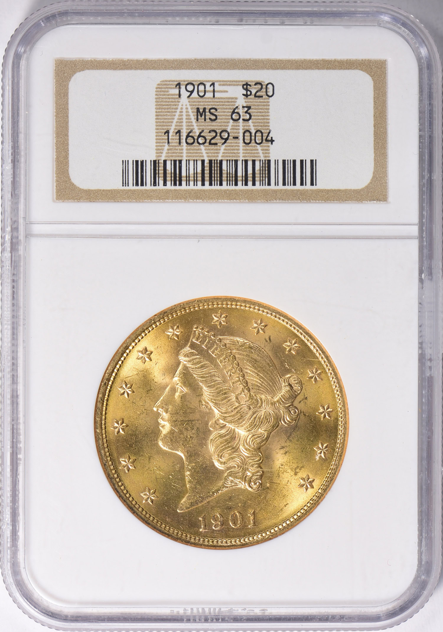 1901 Liberty Gold Double Eagle NGC MS-63 (Item 1431102 ...