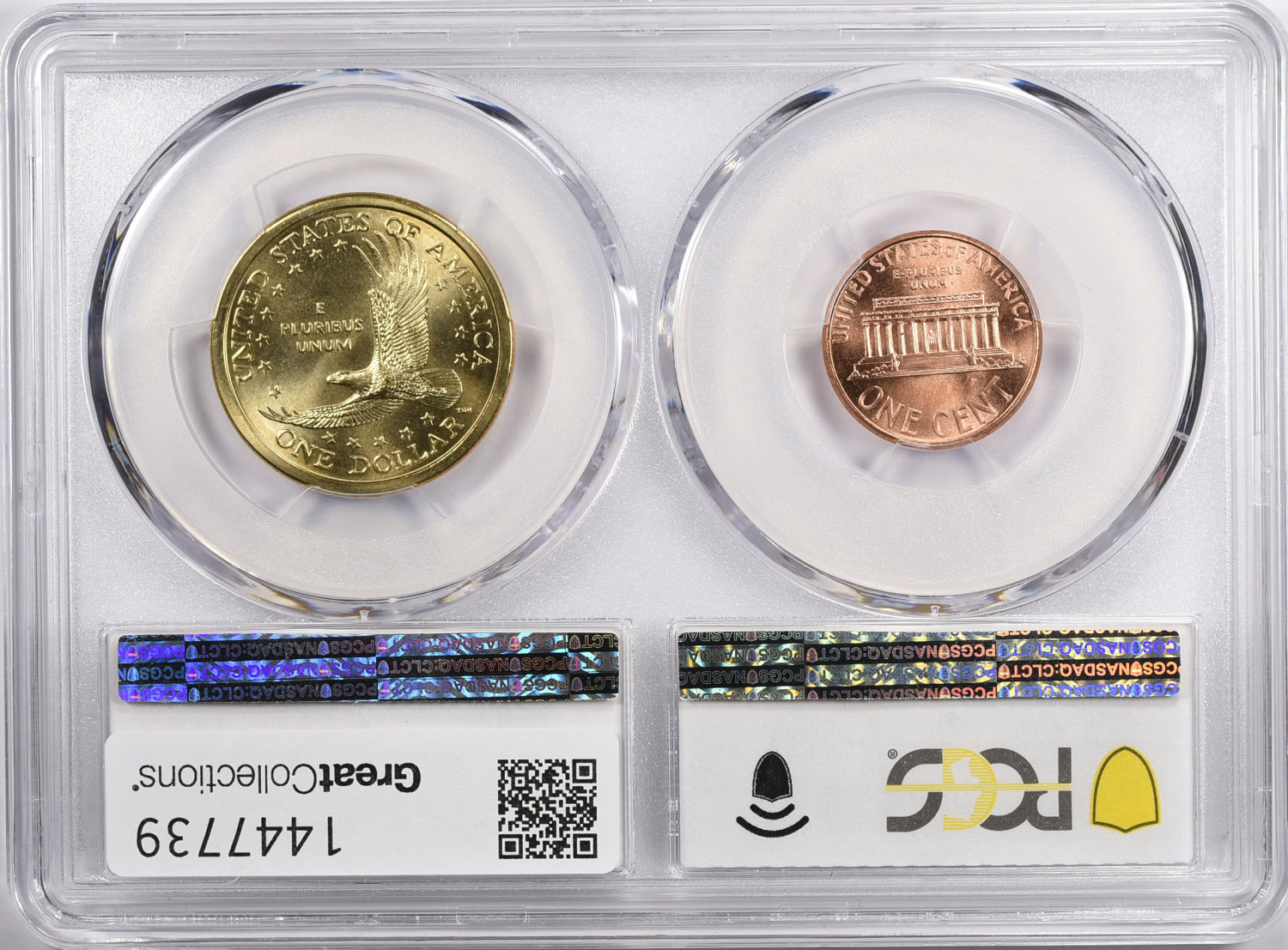 2000-P Sacagawea Cheerios Dollar FS-902 PCGS MS-68 (with Cheerios Cent ...
