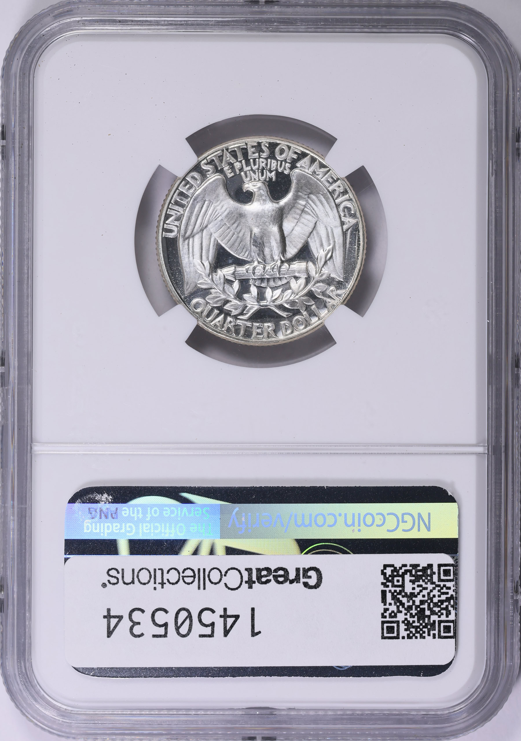 1955 Washington Quarter NGC Proof-68 UC (Item 1450534 ...
