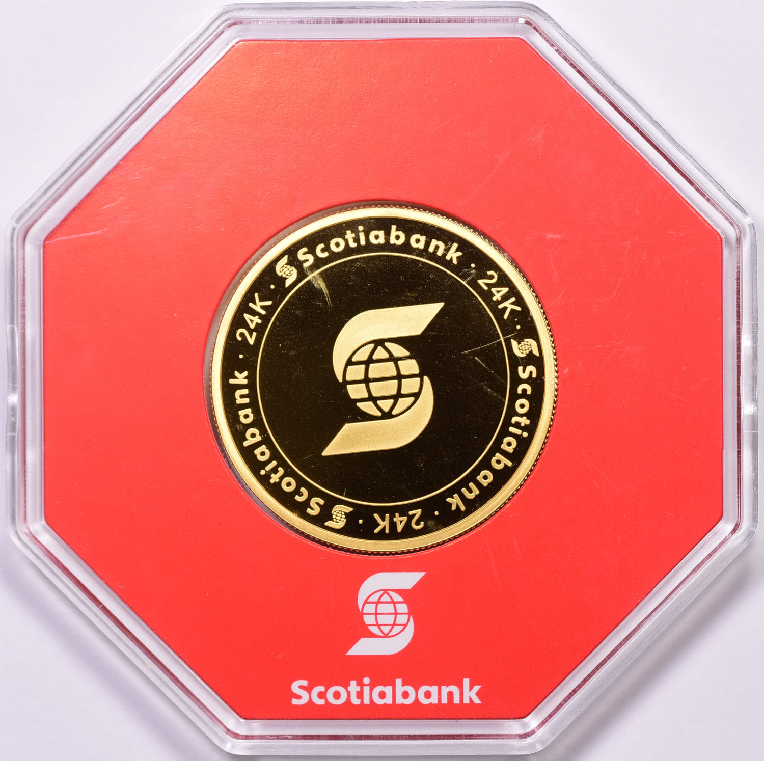 Switzerland ND Gold 1oz Valcambi Round Uncertified in Capsule of Issue ...