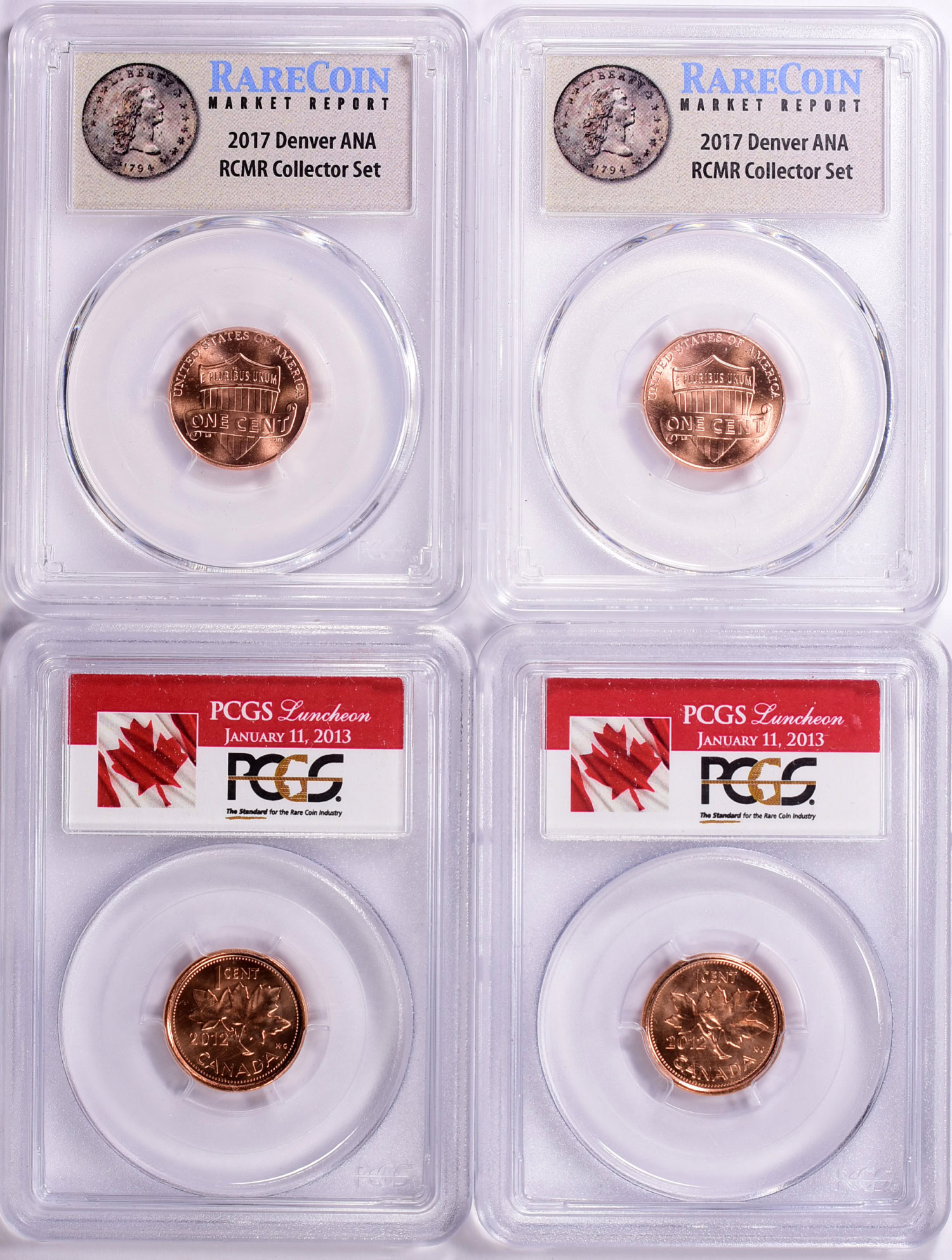 PCGS Luncheon and Sample Slab Collection (44 Coins) | Cert #n/a ...