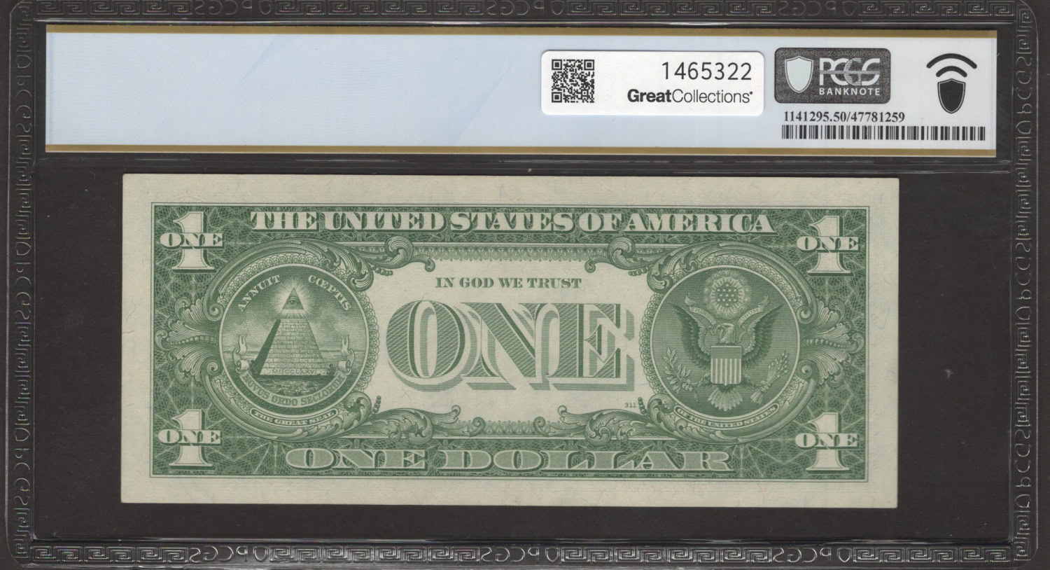 Fr. 1619★ (★C Block) 1957 $1 Silver Certificate Star Note Priest ...
