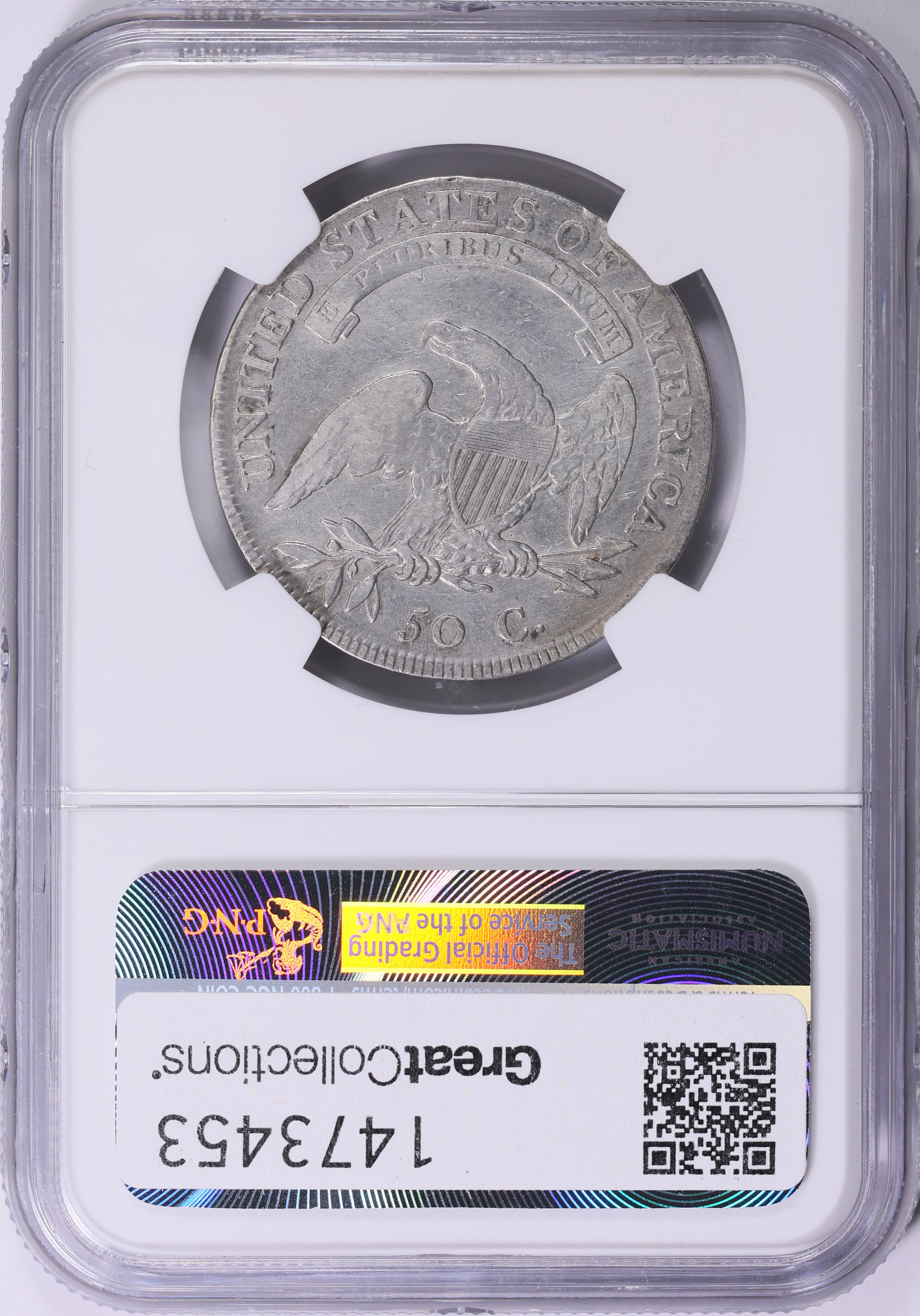 1808 Capped Bust Half Dollar Overton 106 NGC Fine Details (Item 1473453 ...
