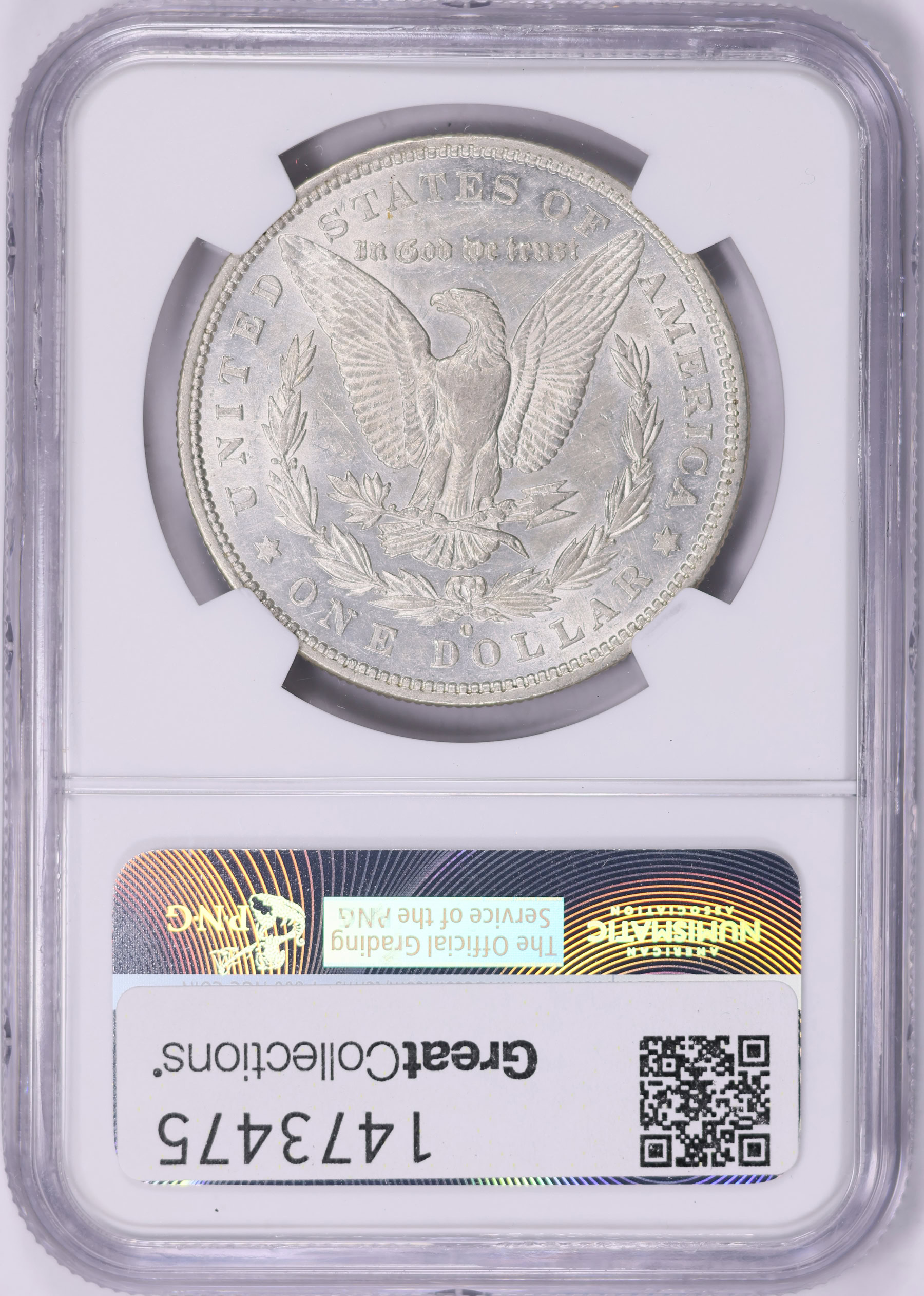 1879-O Morgan Silver Dollar VAM-4 O/Horizontal O Top 100 NGC AU-53 (Item 1473475 ...