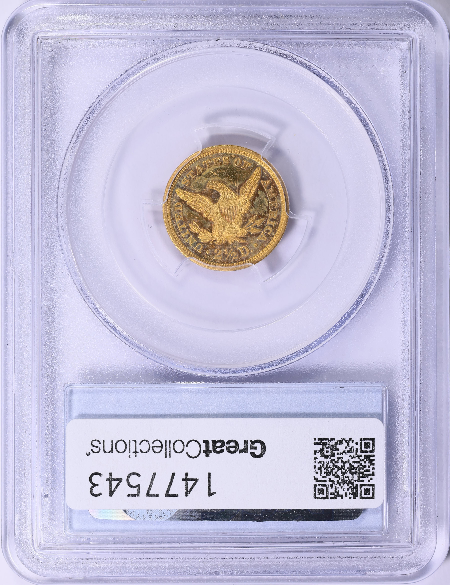 1841 Liberty Gold Quarter Eagle PCGS MS-61 (Item 1477543 ...